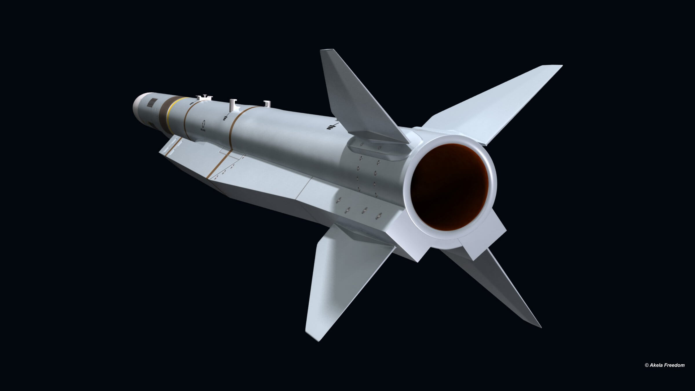 Meteor V2 - 3D Model by Akela Freedom
