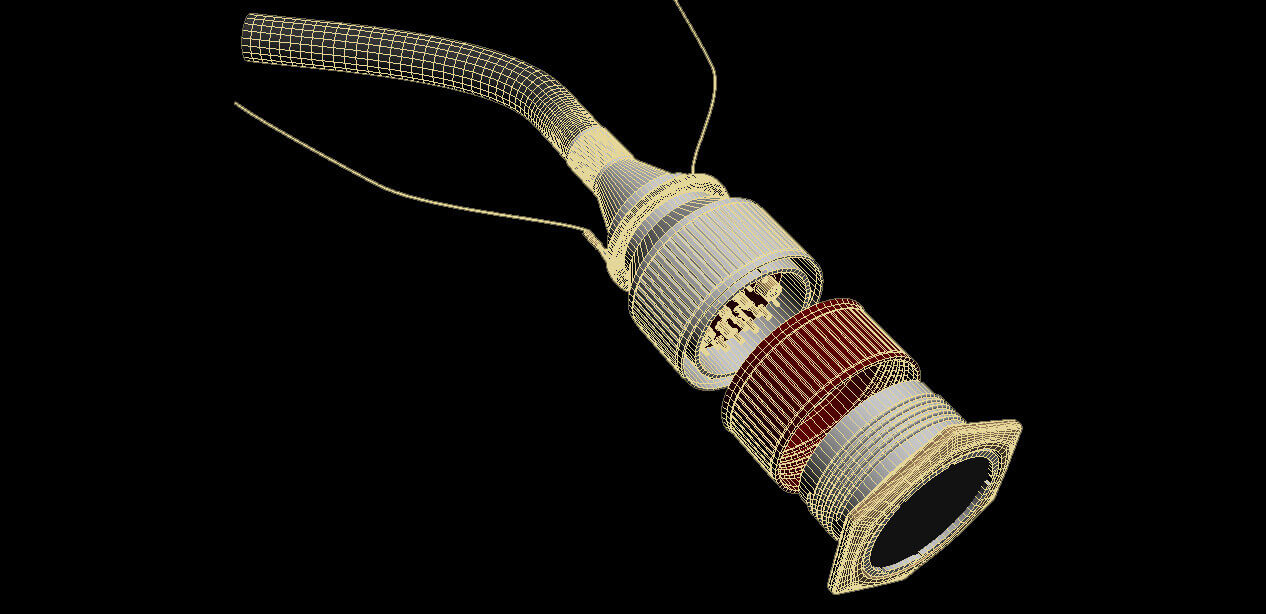 MIL STD 1760 Connector 3D Model By Akela Freedom MIL STD 1760 Connector 3D Model By Akela Freedom
