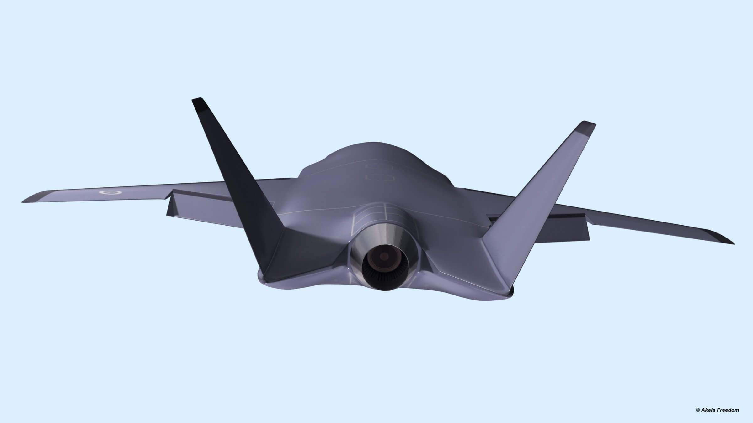 MQ-28A Ghost Bat 3D Model by Akela Freedom
