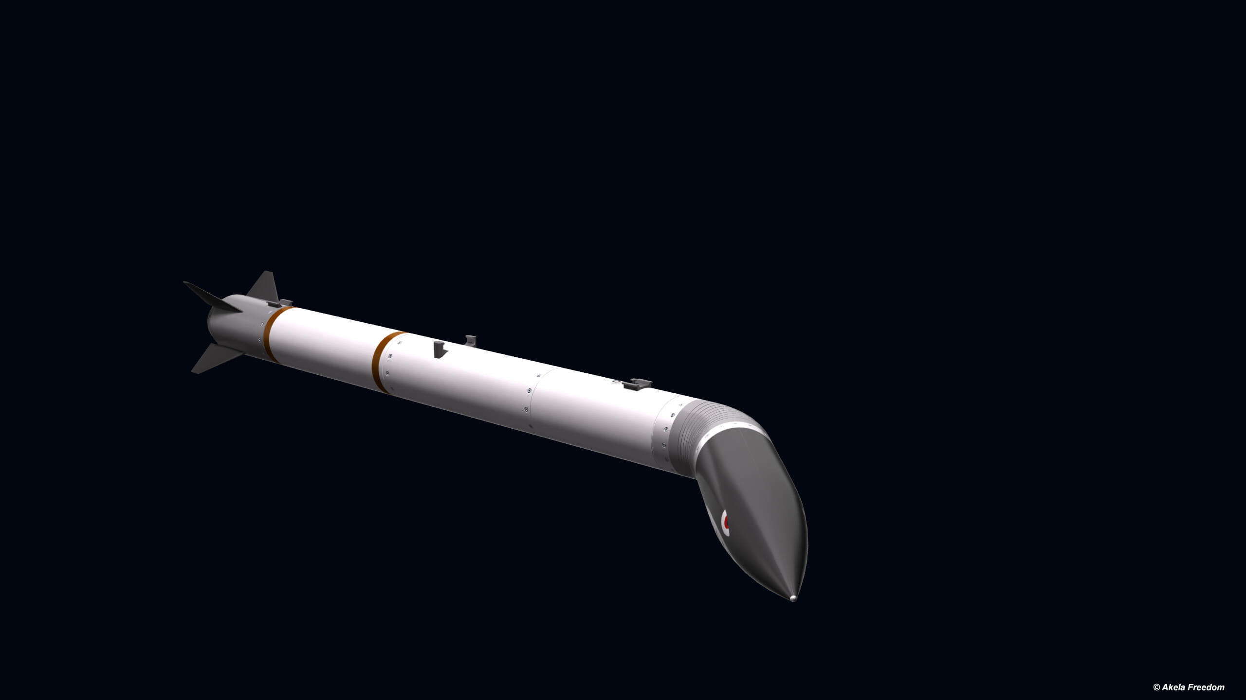 Mutant Missile - 3D Model by Akela Freedom