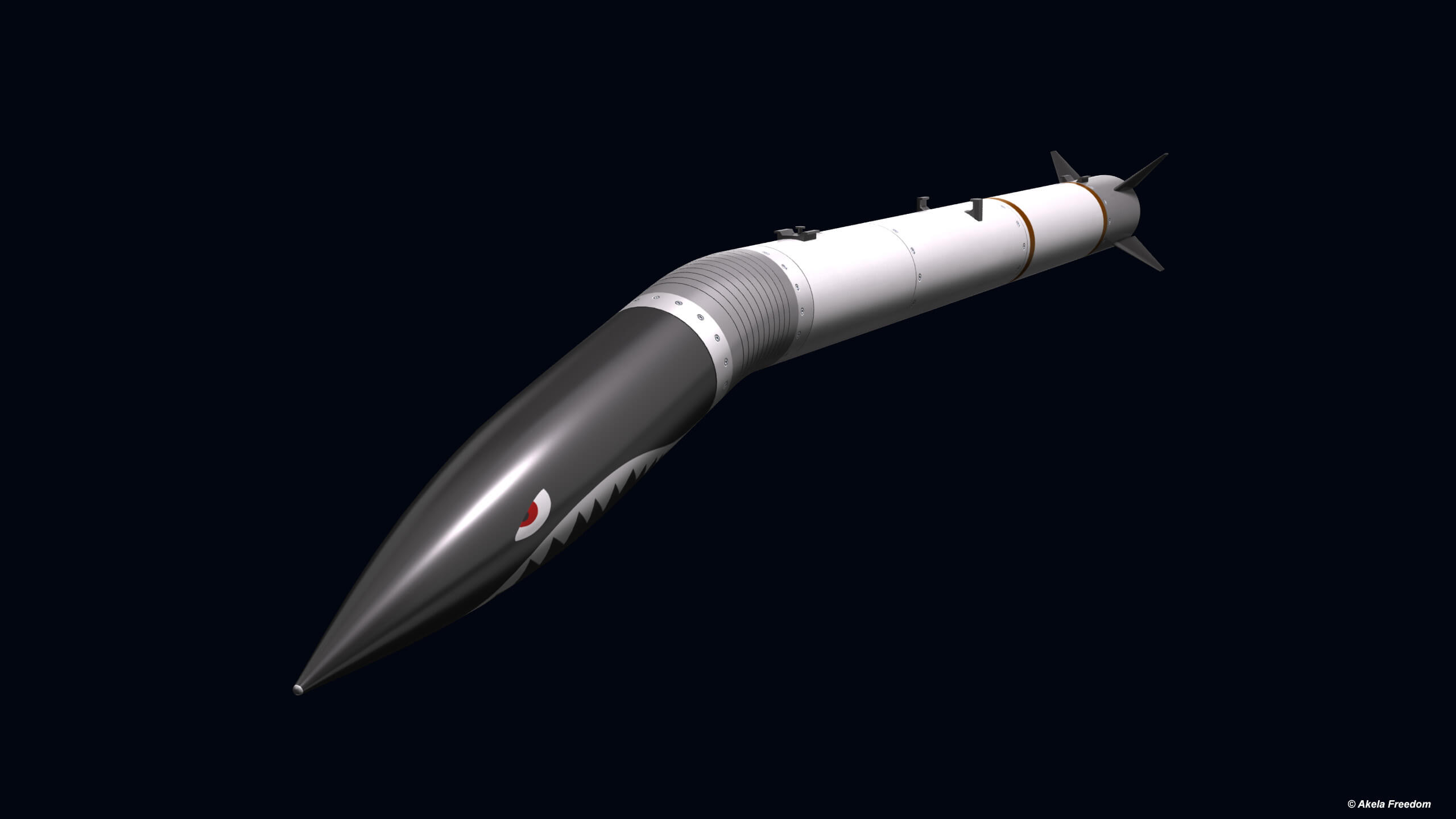Mutant Missile - 3D Model by Akela Freedom