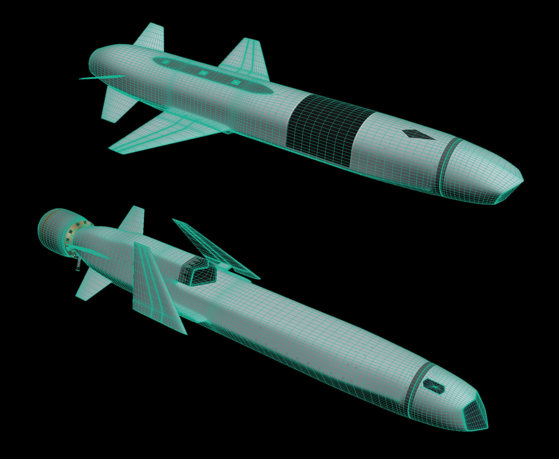 Naval Strike Missile - 3D Model by Akela Freedom