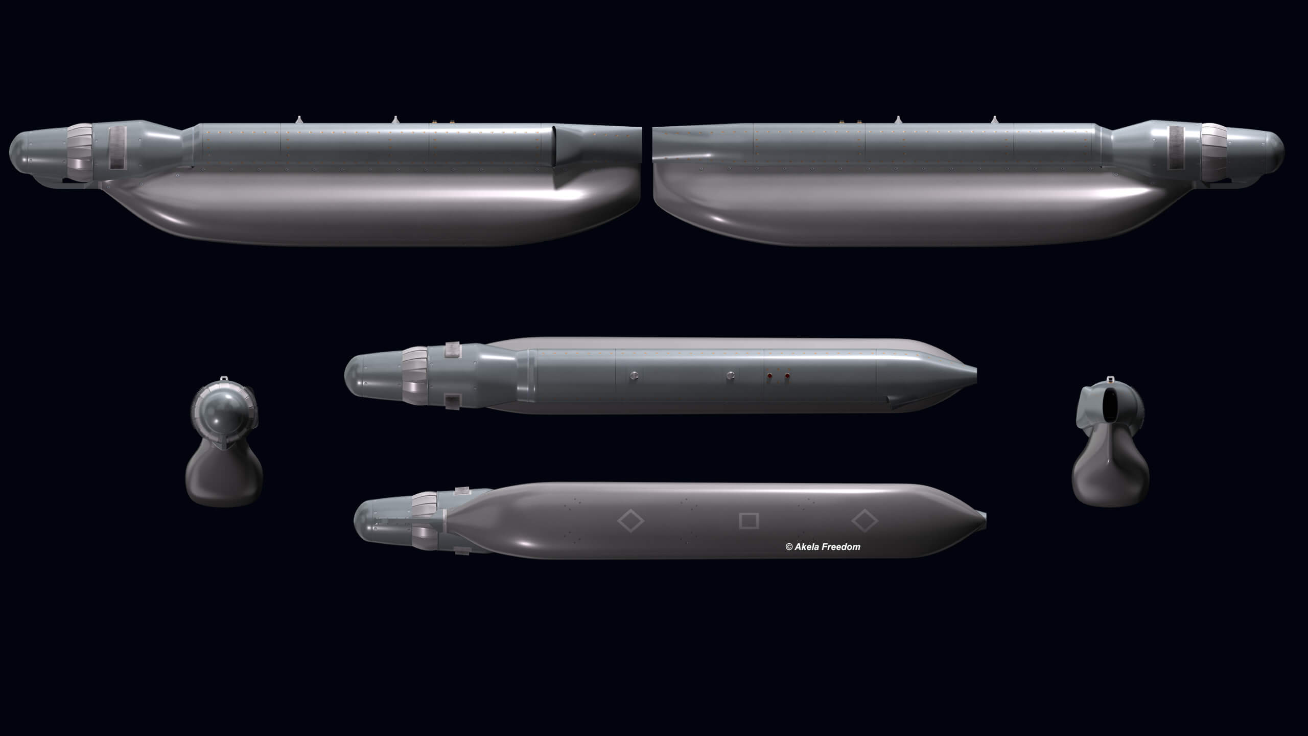 Next Generation Jammer Low Band - 3D Model by Akela Freedom