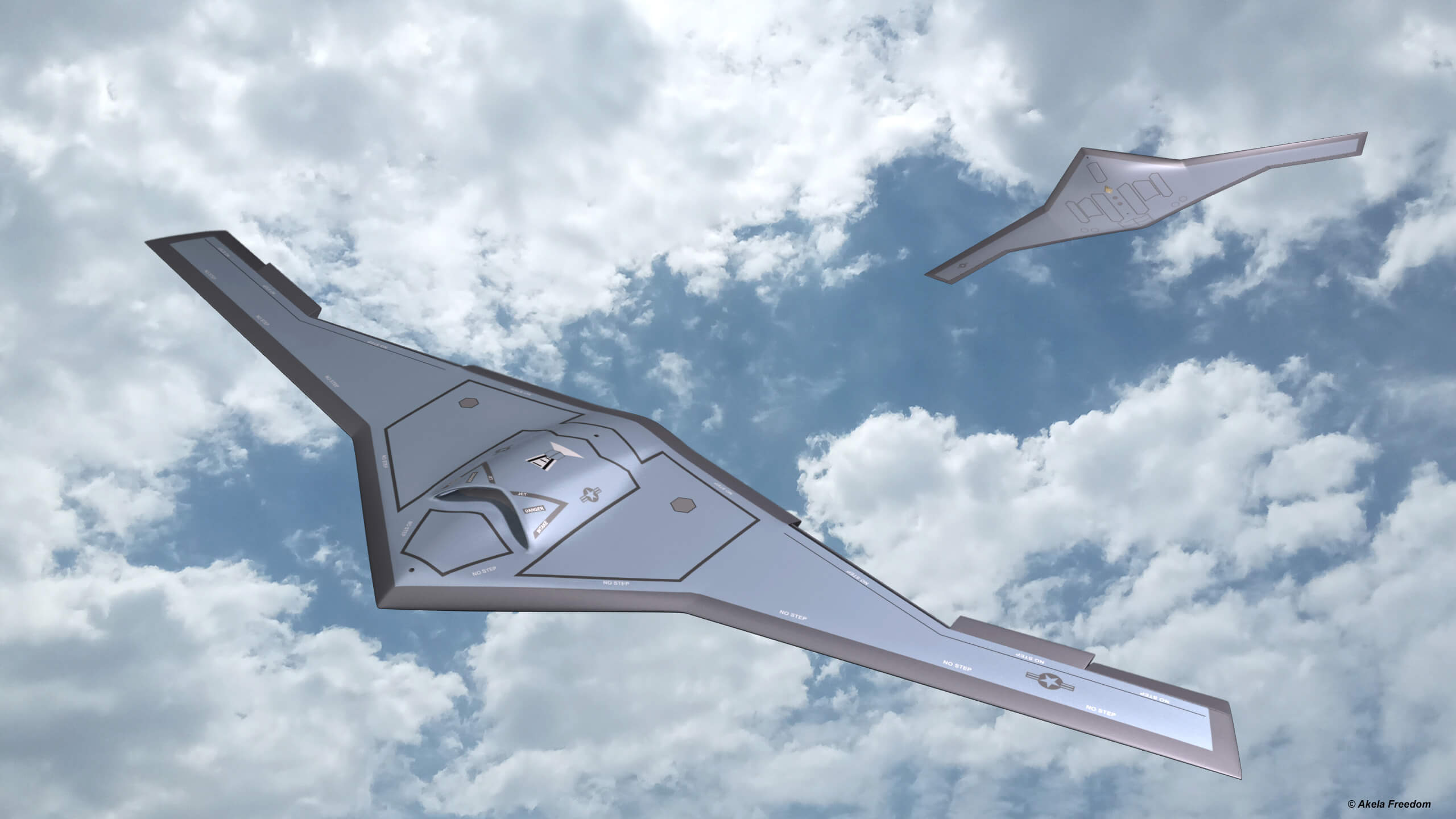 Northrop-Grummans SG-2 3D Model by Akela Freedom