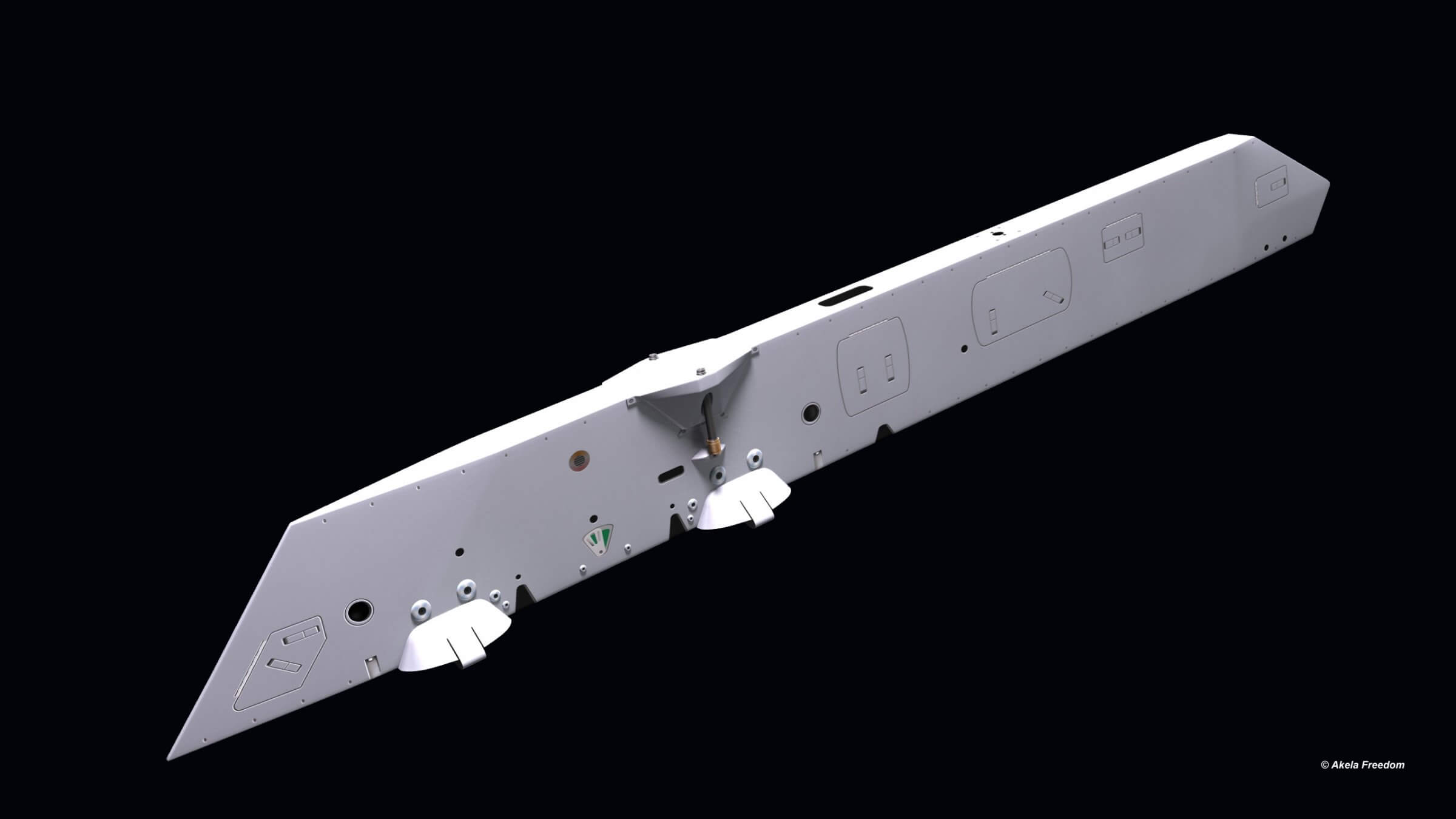 PU 708 Pylon - 3D Model by Akela Freedom