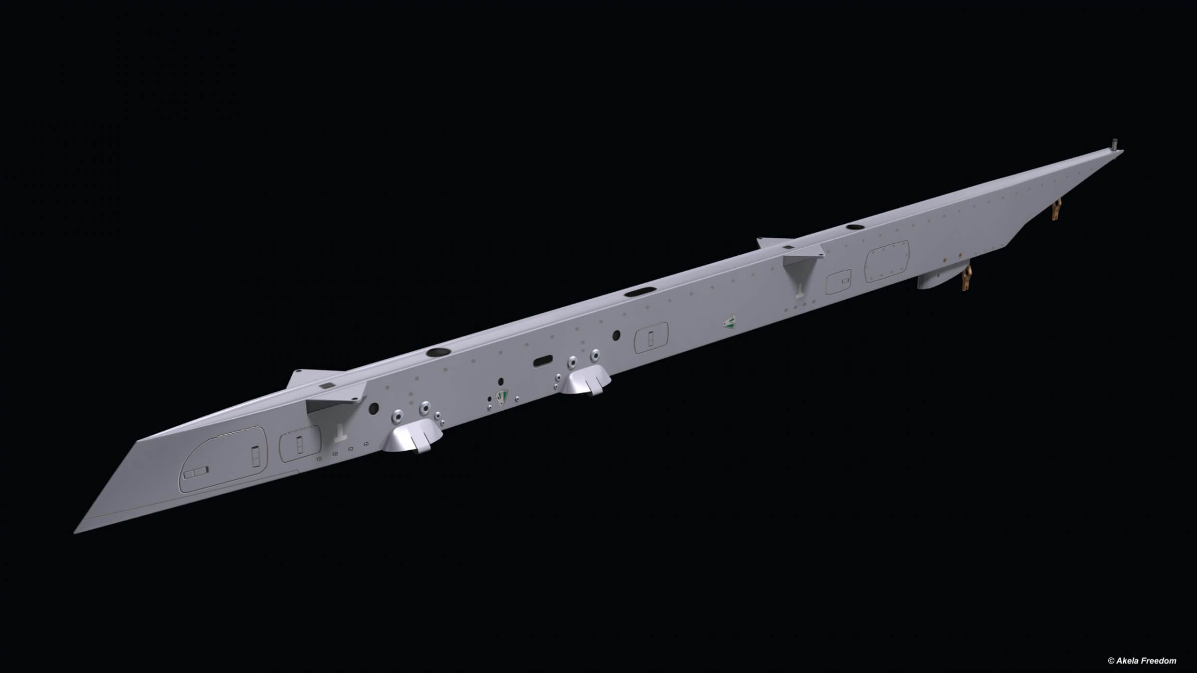 Pylones For Fuel Tanks - 3D Model by Akela Freedom