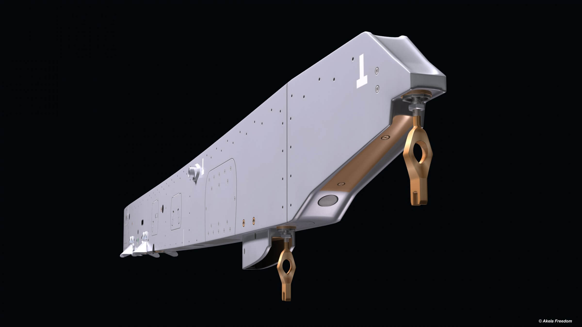 Pylones For Fuel Tanks - 3D Model by Akela Freedom