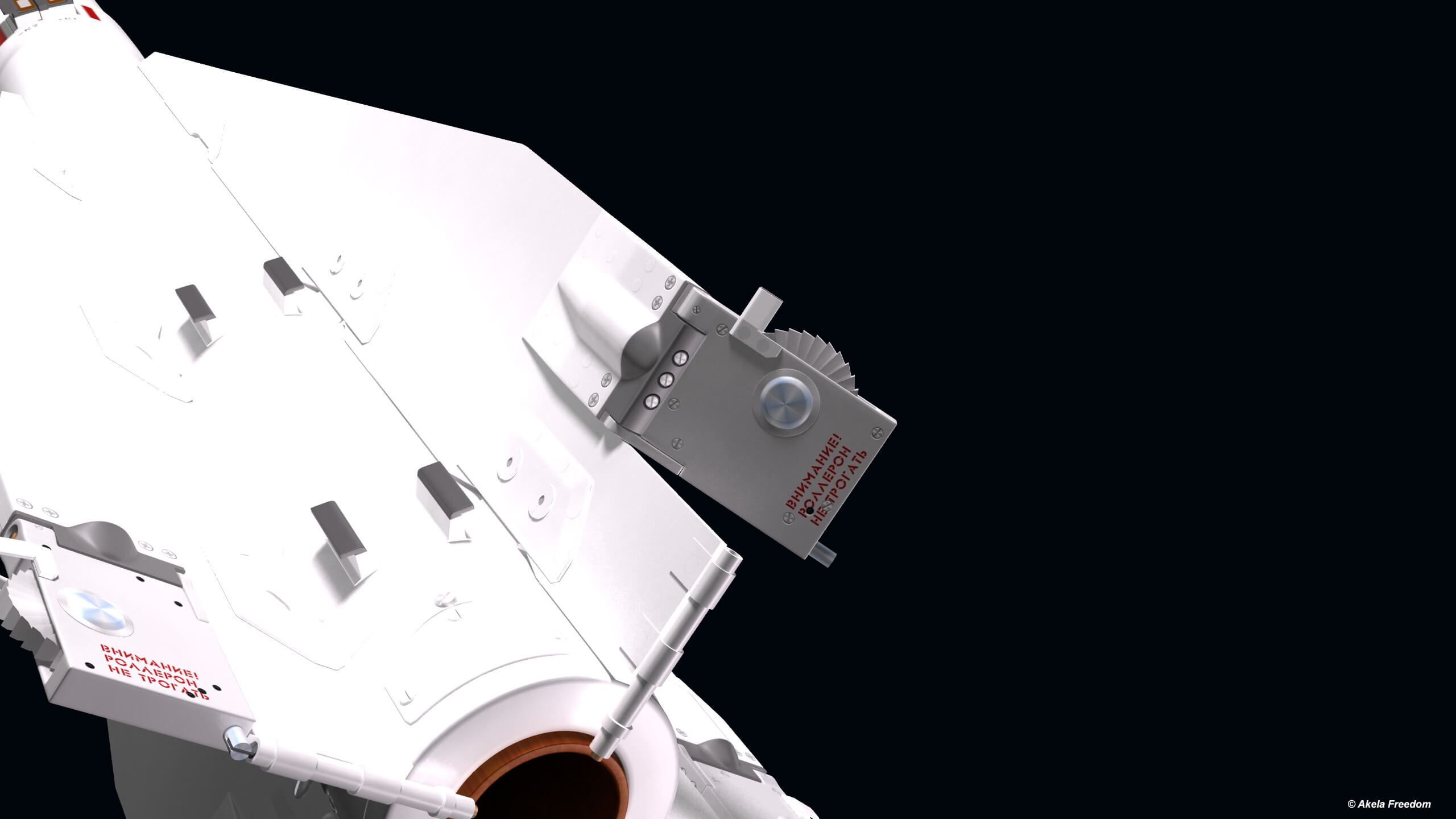 R-60M Missile 3D Model by Akela Freedom