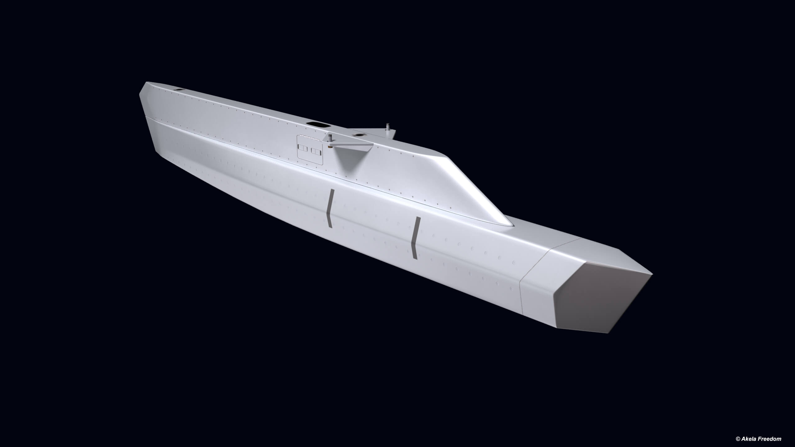 Sensor Pod for F-22 Raptor 3D Model by Akela Freedom