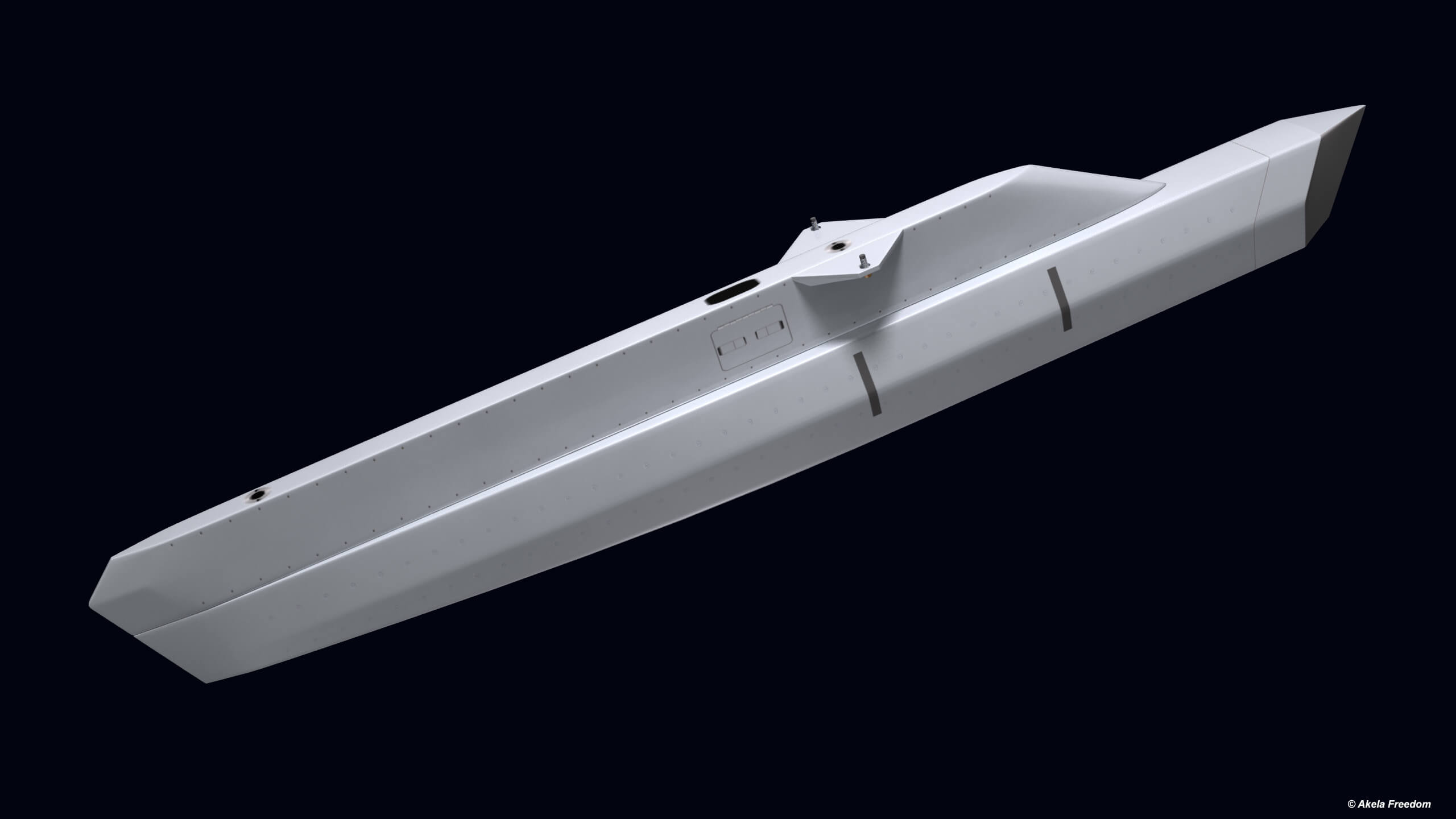 Sensor Pod for F-22 Raptor 3D Model by Akela Freedom