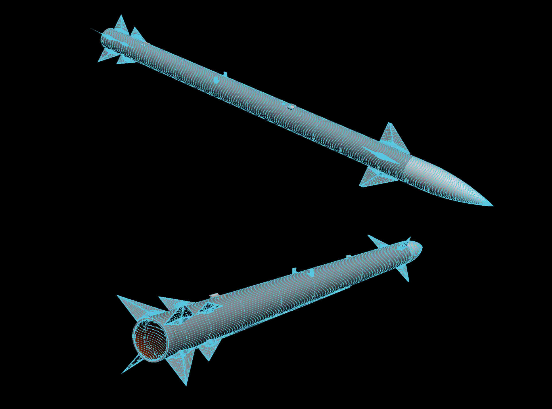 Skyspear Missile - 3D Model by Akela Freedom