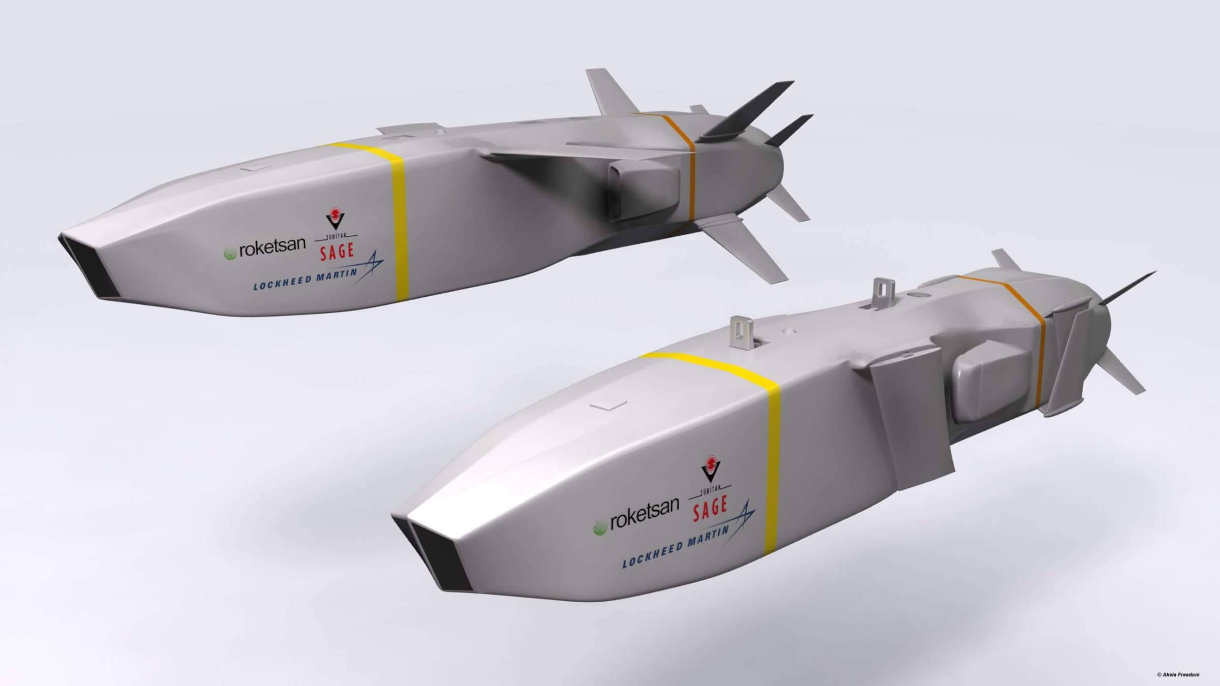 SOM-J Missile 3D Model by Akela Freedom