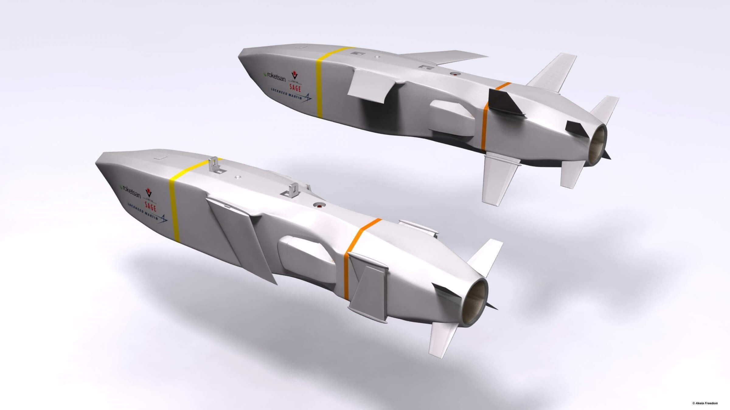 SOM-J Missile 3D Model by Akela Freedom