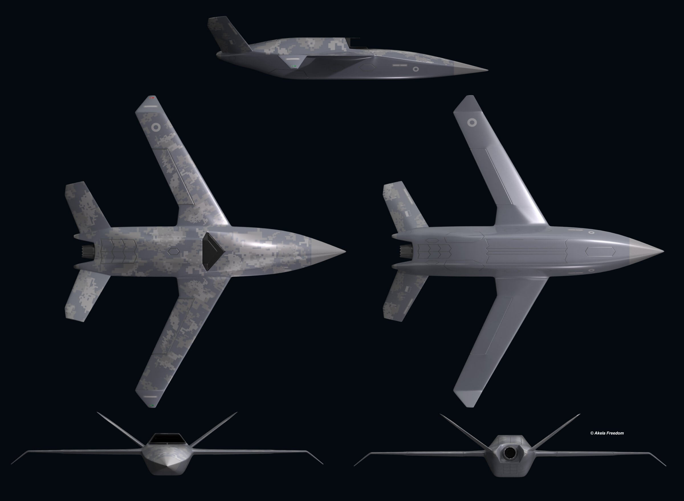 Spirit Mosquito - 3D Model by Akela Freedom