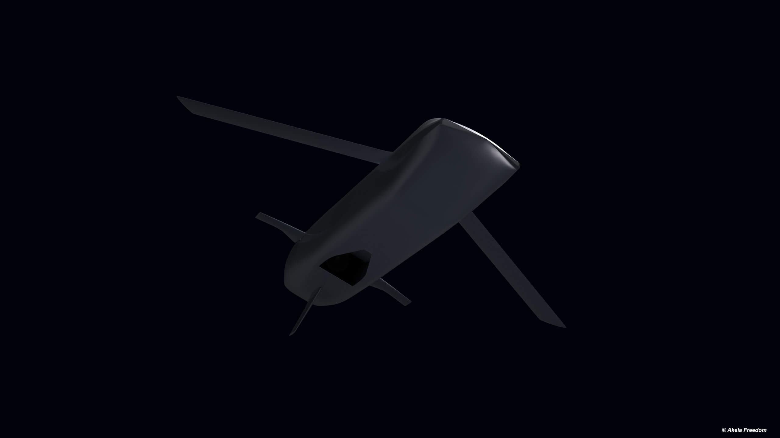 Subsonic Cruise Missile From MBDA - 3D Model by Akela Freedom