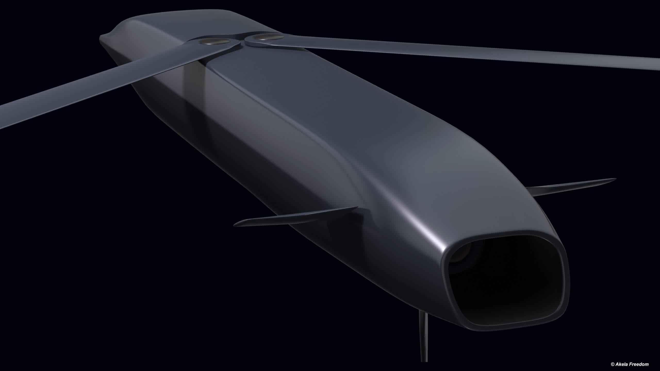 Subsonic Cruise Missile From MBDA - 3D Model by Akela Freedom