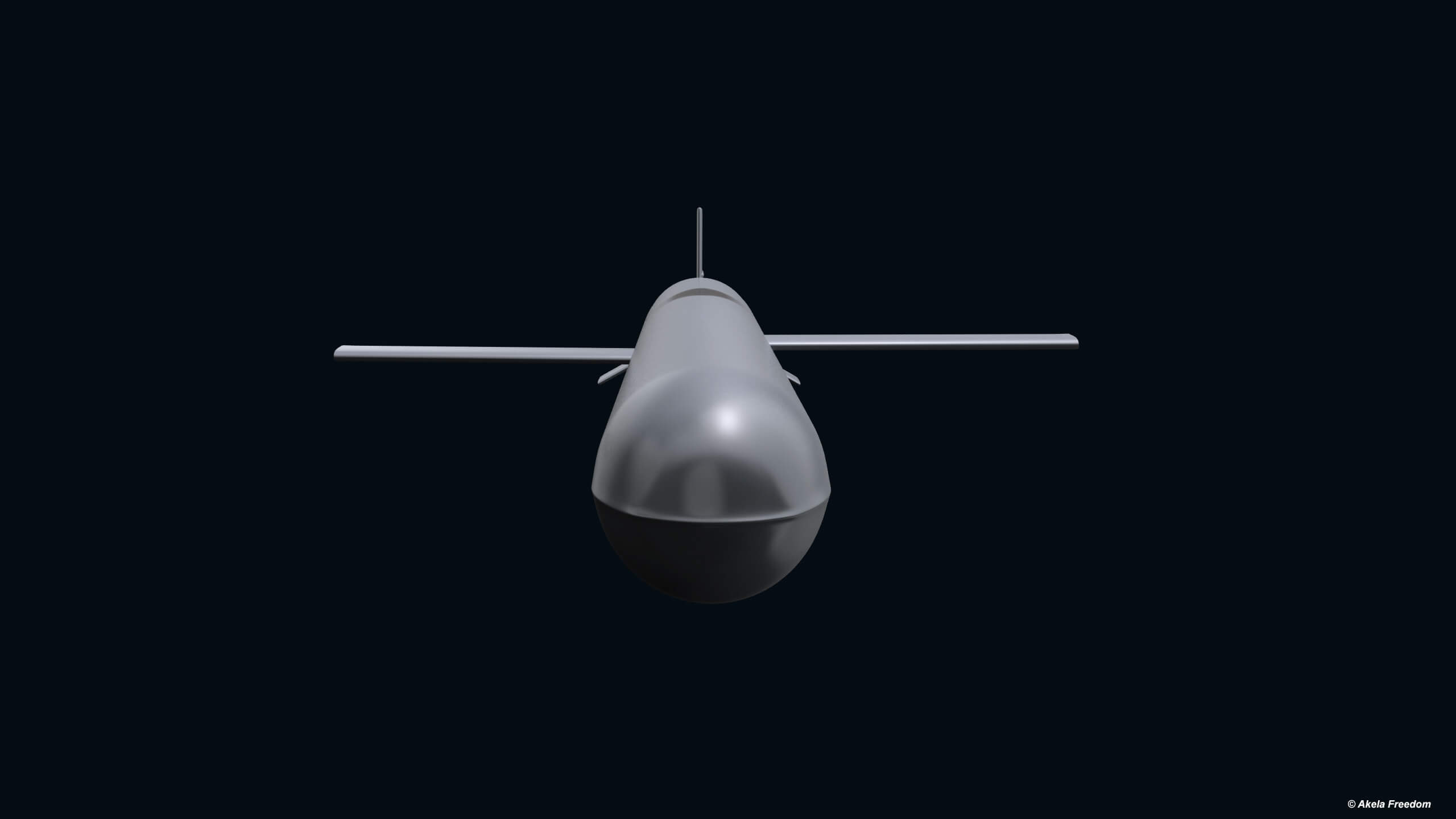 Tomahawk Block V Missile - 3D Model by Akela Freedom