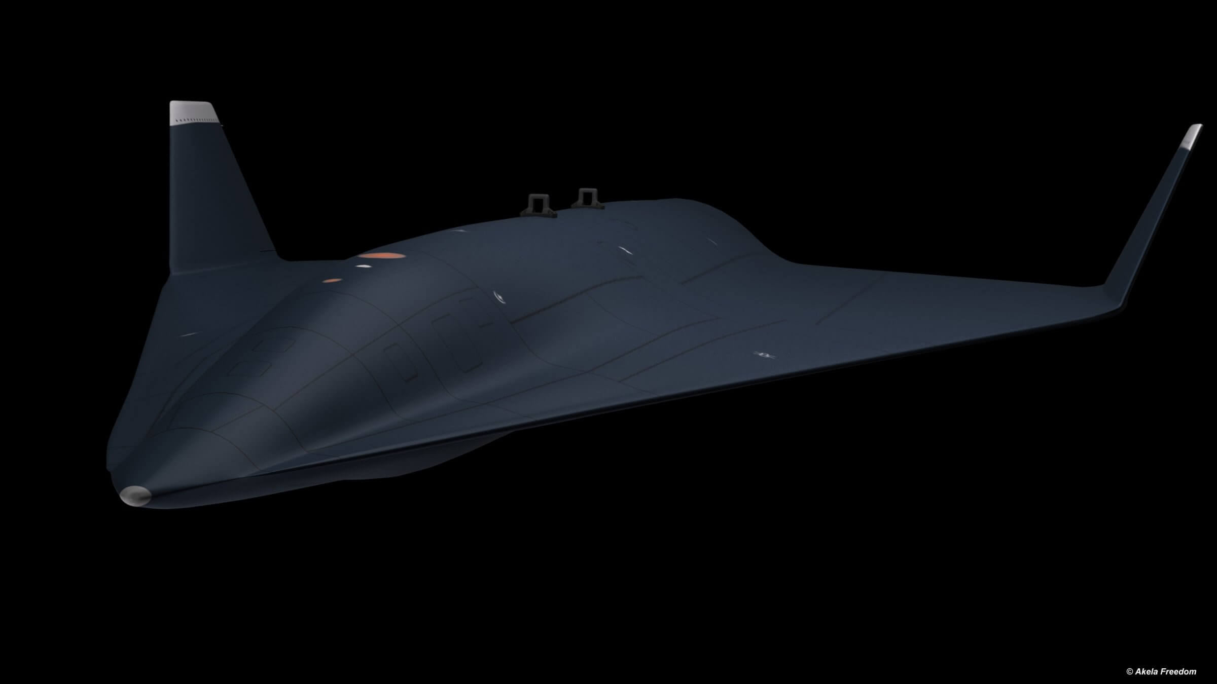 WZ-8 UAV 3D Model by Akela Freedom