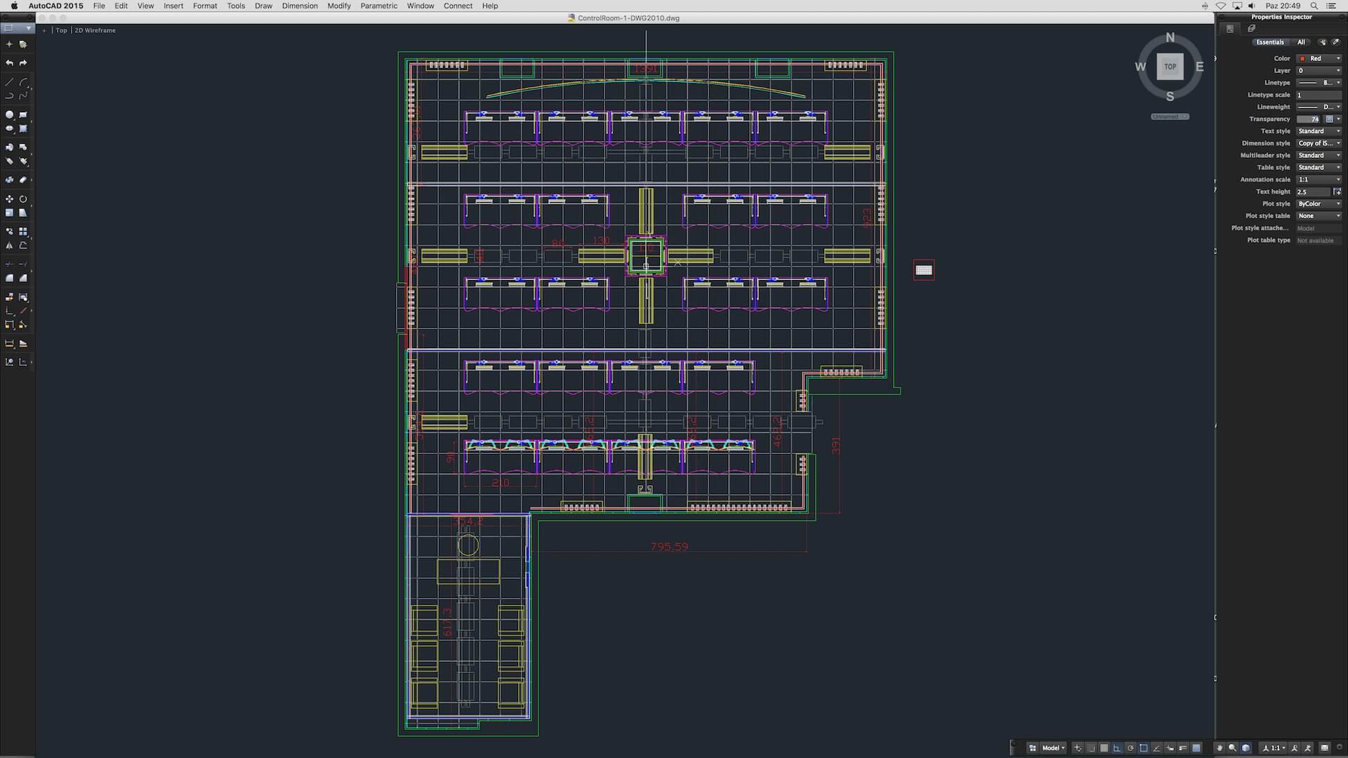 TV Studio Control Room 1 - 3D Model by akerstudio