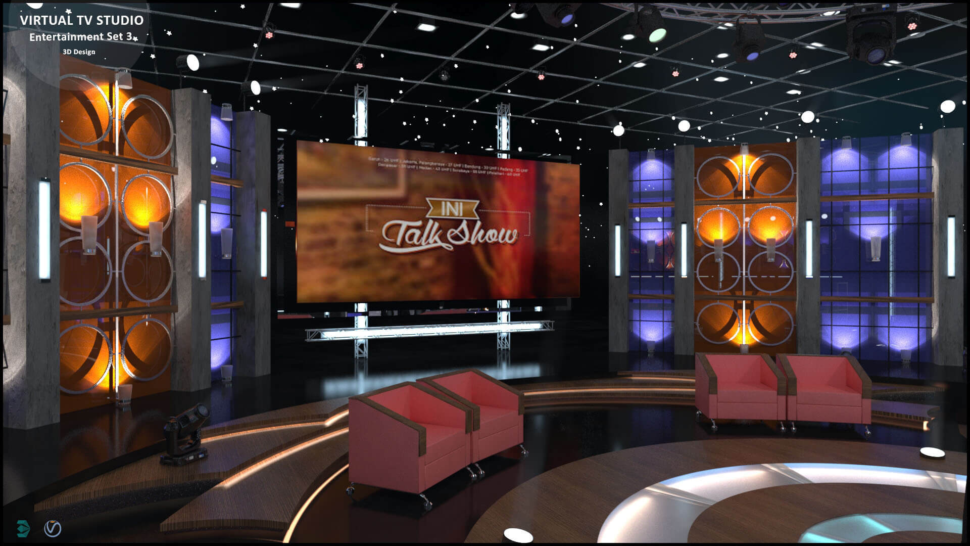 Modern Tv Studio Design