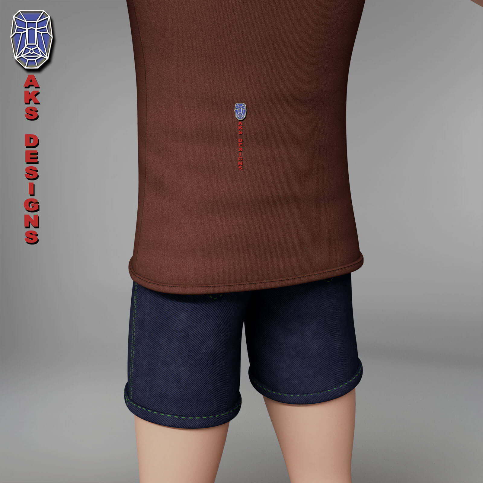 Cartoon Boy 4 - 3D Model by AKS designs