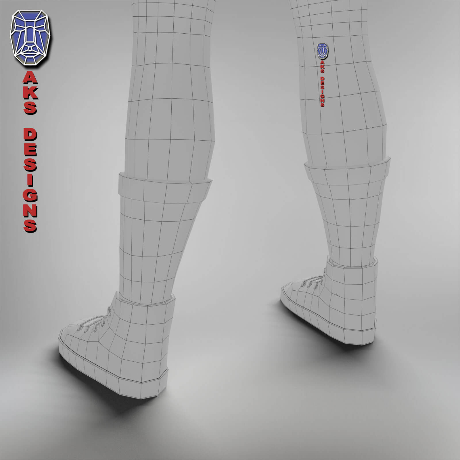 Cartoon Boy V4 Base Mesh - Free 3D Model by AKS designs