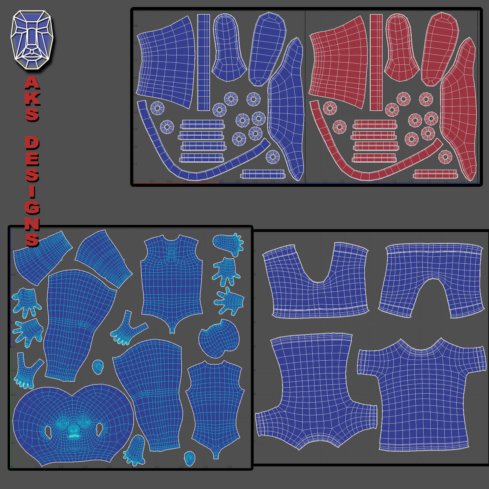 Cartoon Boy V4 Base Mesh - Free 3D Model by AKS designs