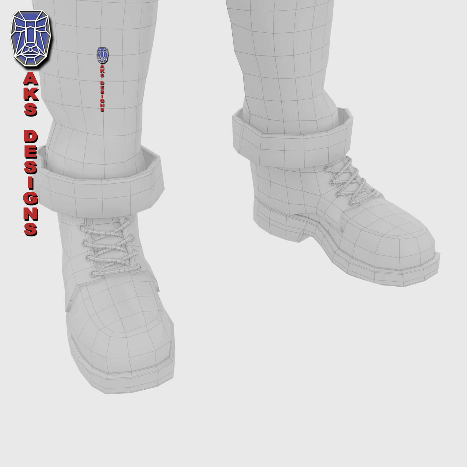 Cartoon Stylized Old Men Character 3 - 3D Model by AKS designs