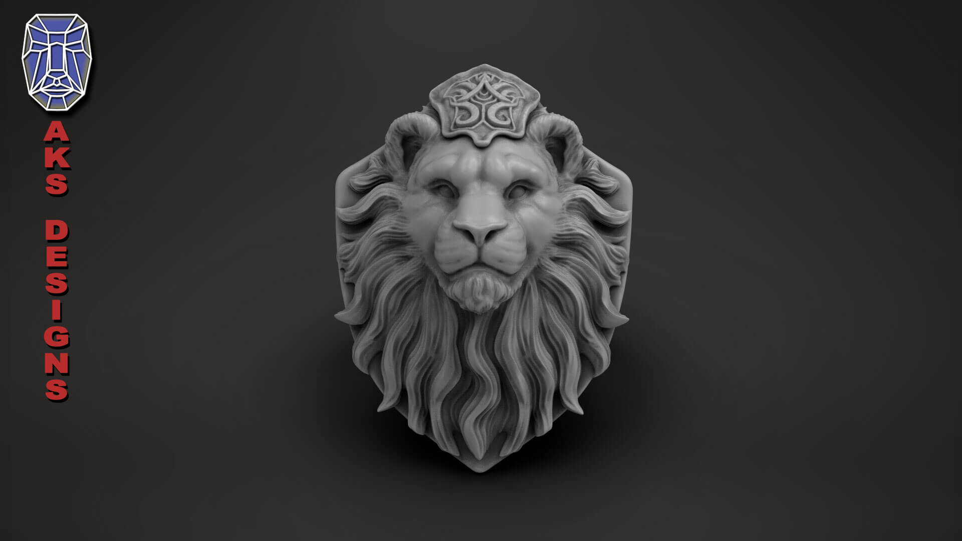 Ring Animal Jewelry Lion V175 3D Print Stl File by AKS designs