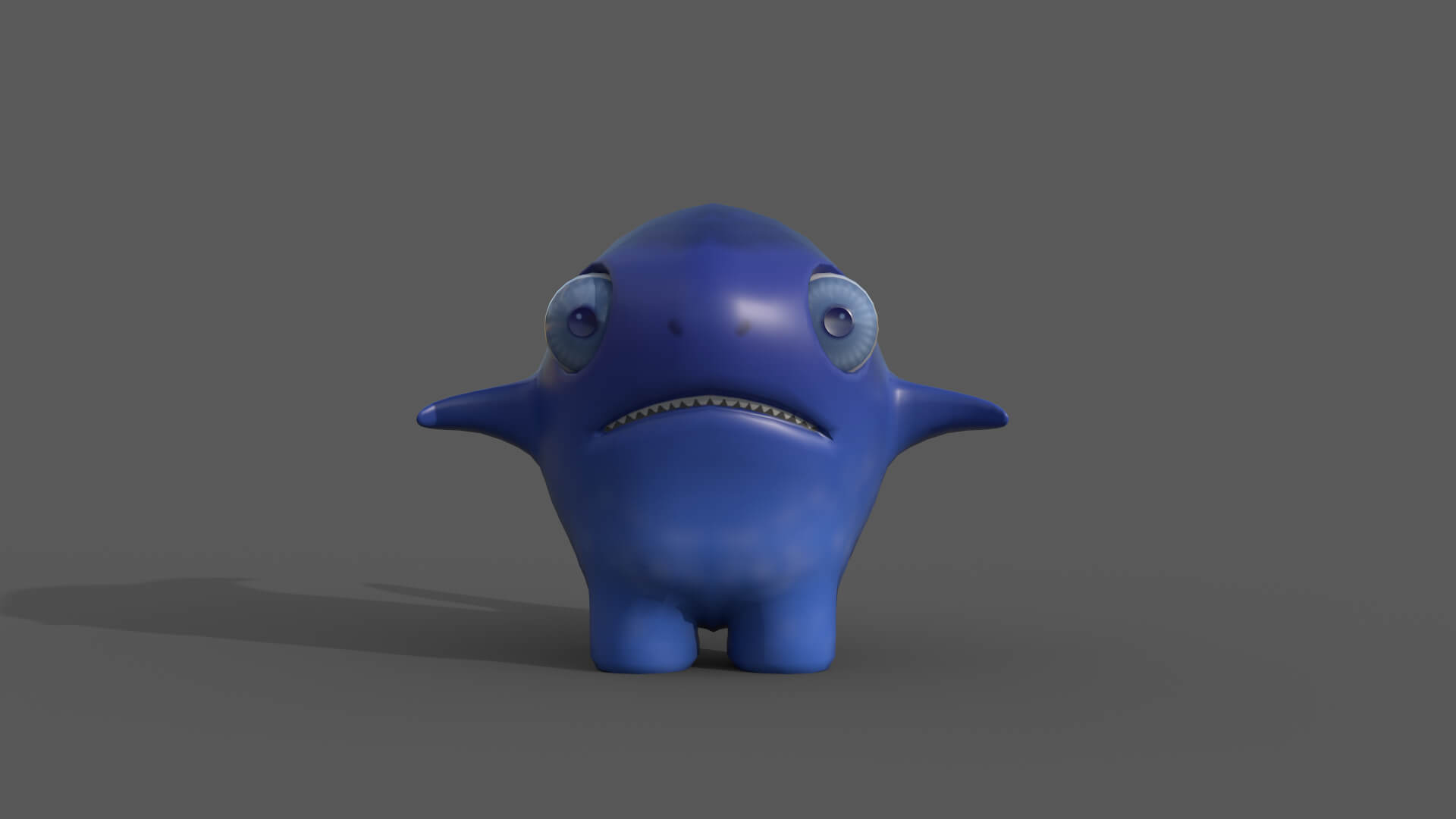 Baby Shark Cartoon - Free 3D Model by Aksana3D
