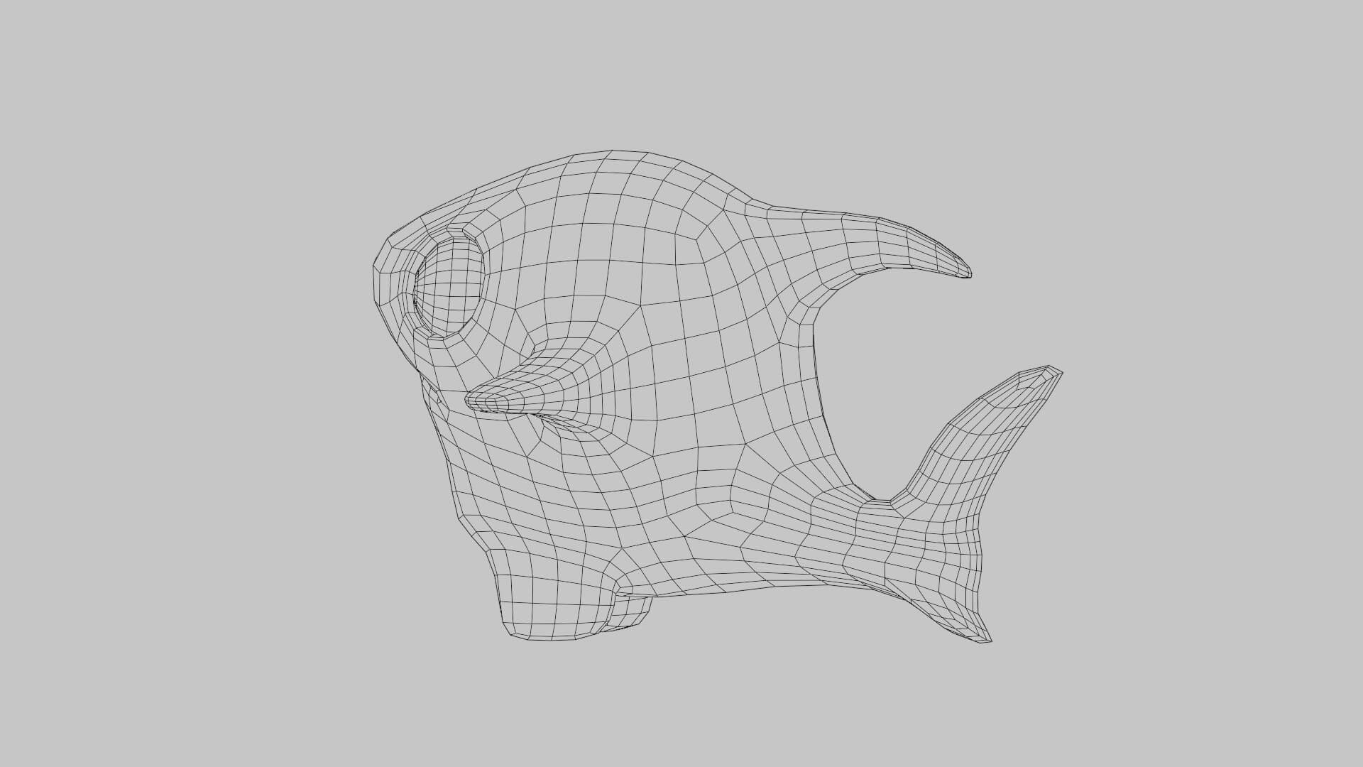 Baby Shark Cartoon - Free 3D Model by Aksana3D