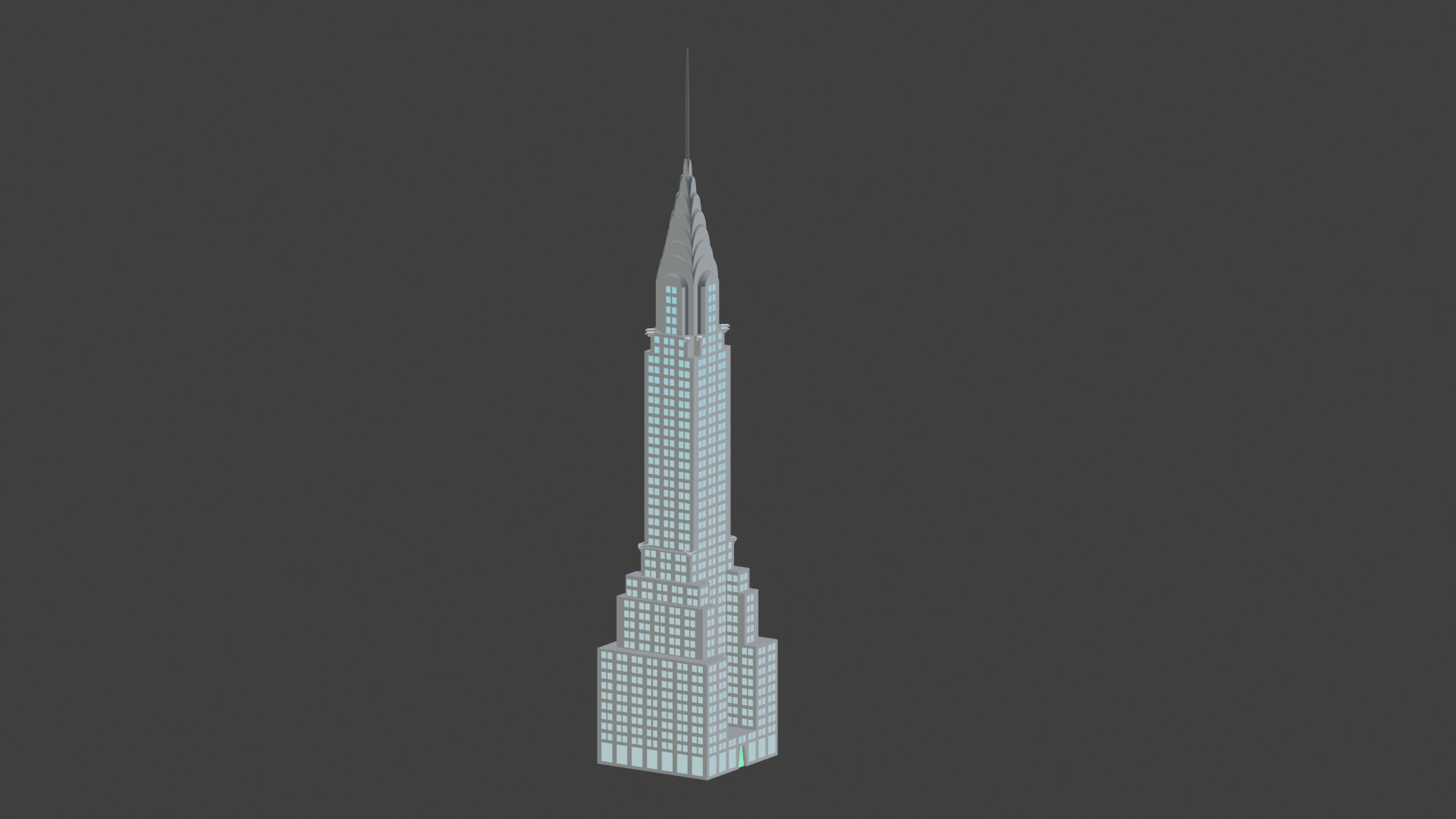 Chrysler Building - 3D Model by Aksana3D