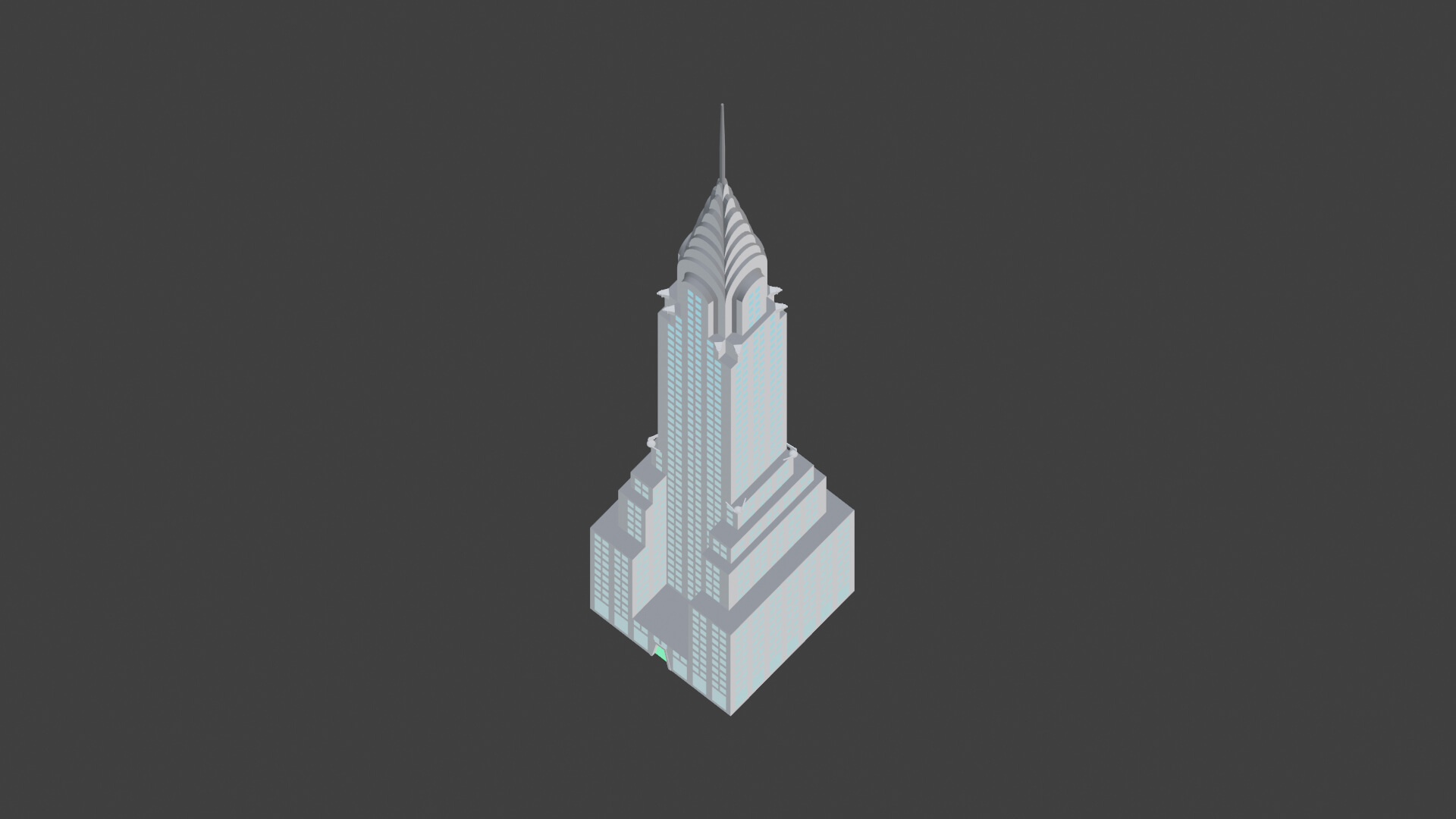 Chrysler Building - 3D Model by Aksana3D