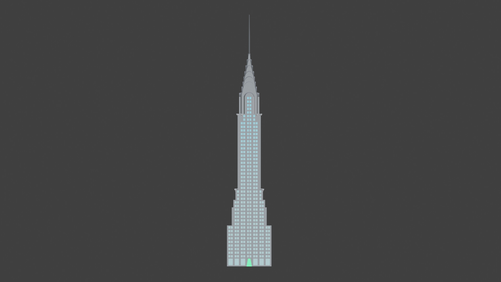 Chrysler Building - 3D Model by Aksana3D