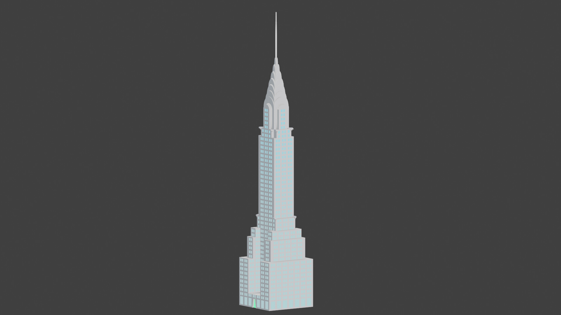 Chrysler Building - 3D Model by Aksana3D
