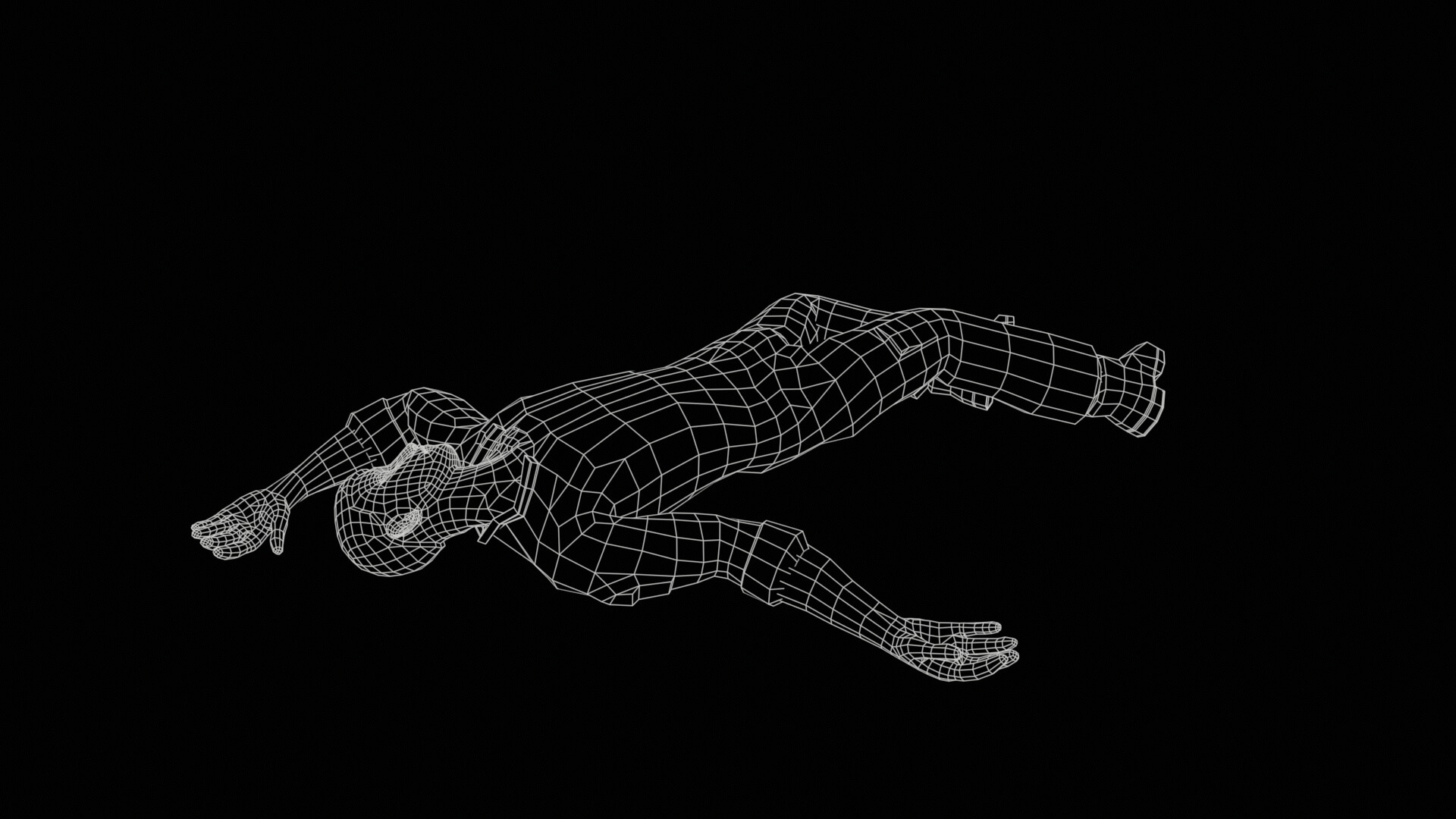 Corpse Dead Man - 3D Model by Aksana3D