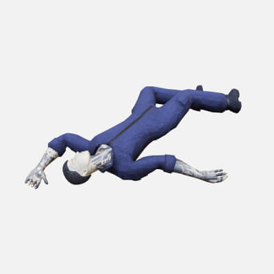 Corpse Dead Man - 3D Model by Aksana3D