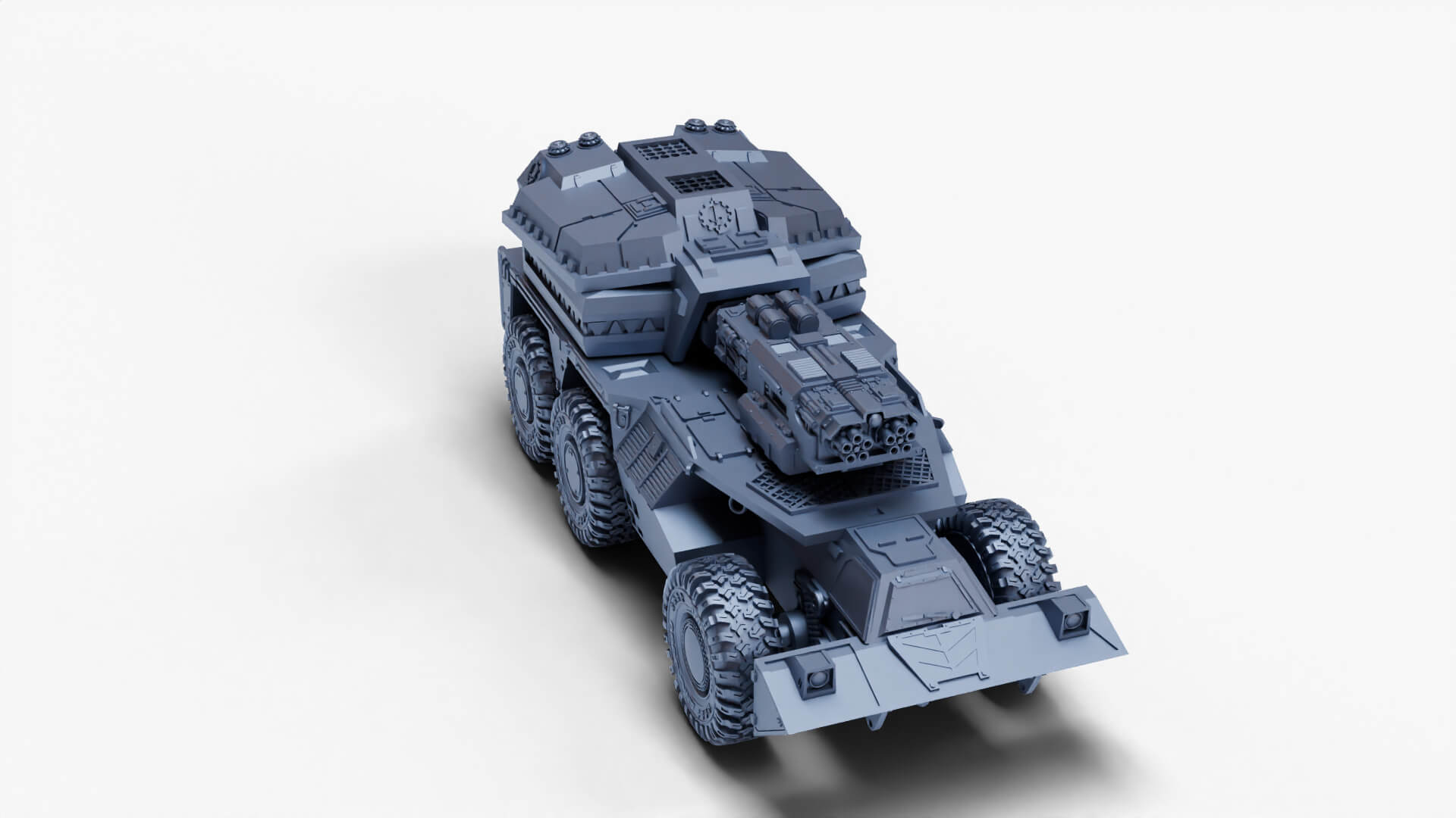 Tank Gun Turret 4 Variants - 3D Model by Aksana3D