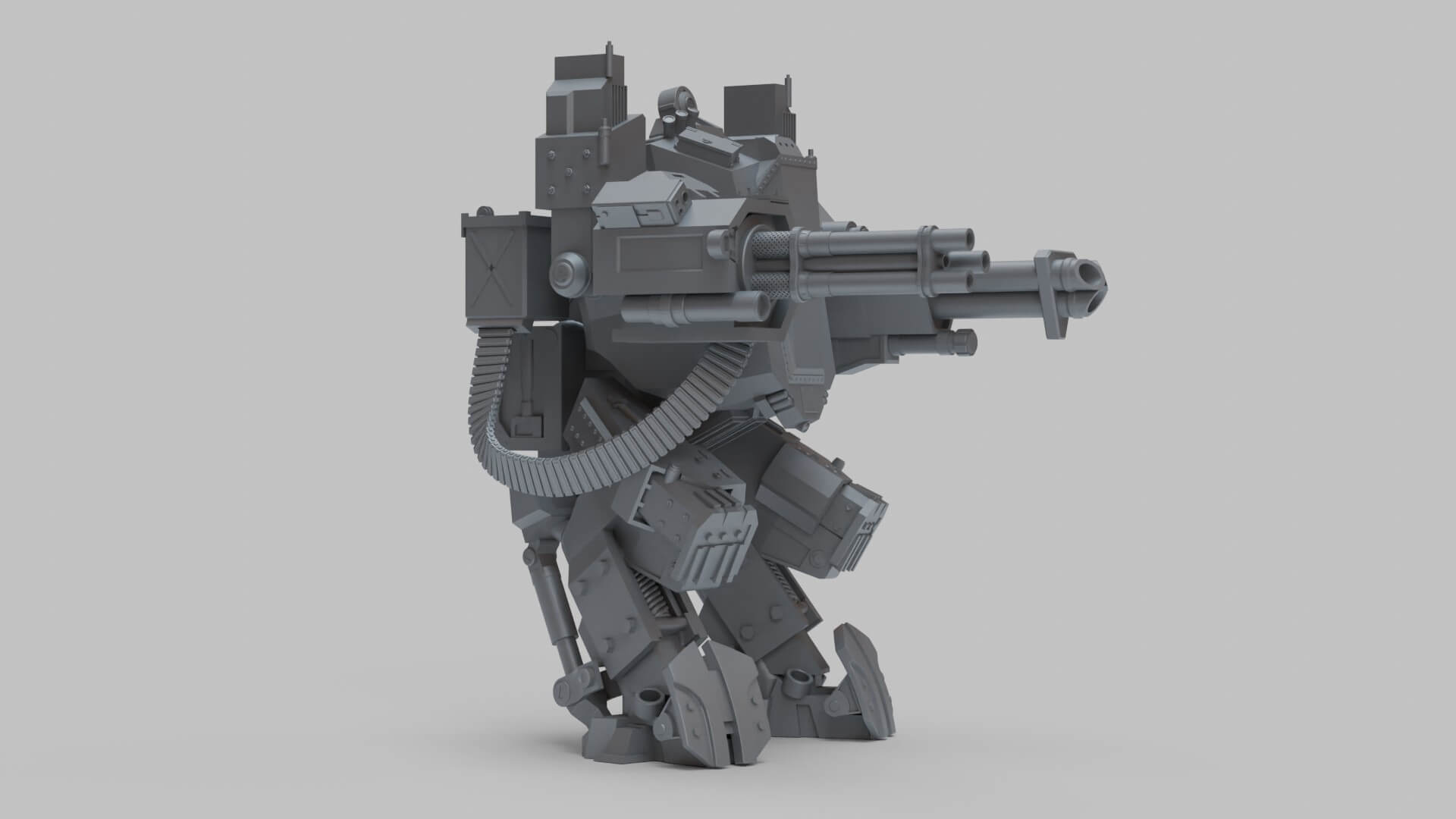 William Gun Walker - 3D Model by Aksana3D