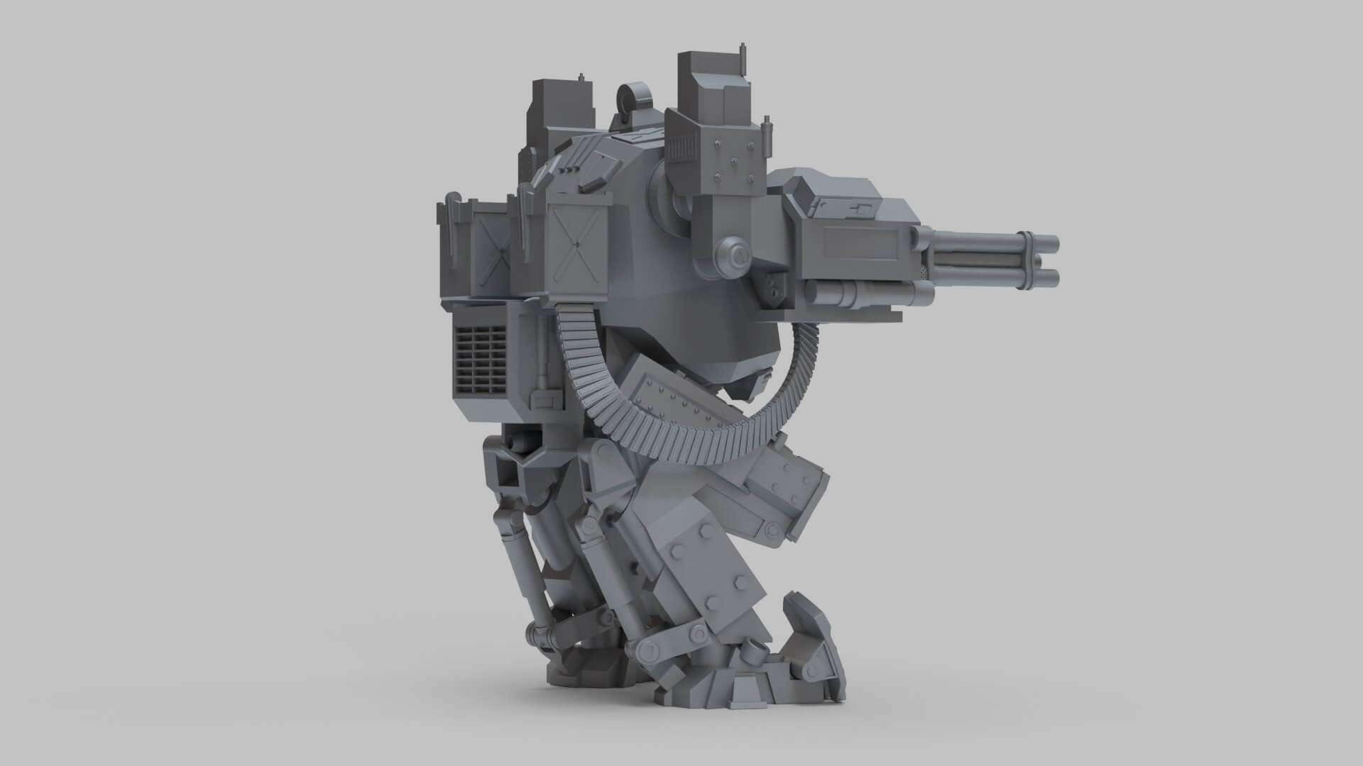 William Gun Walker - 3D Model by Aksana3D