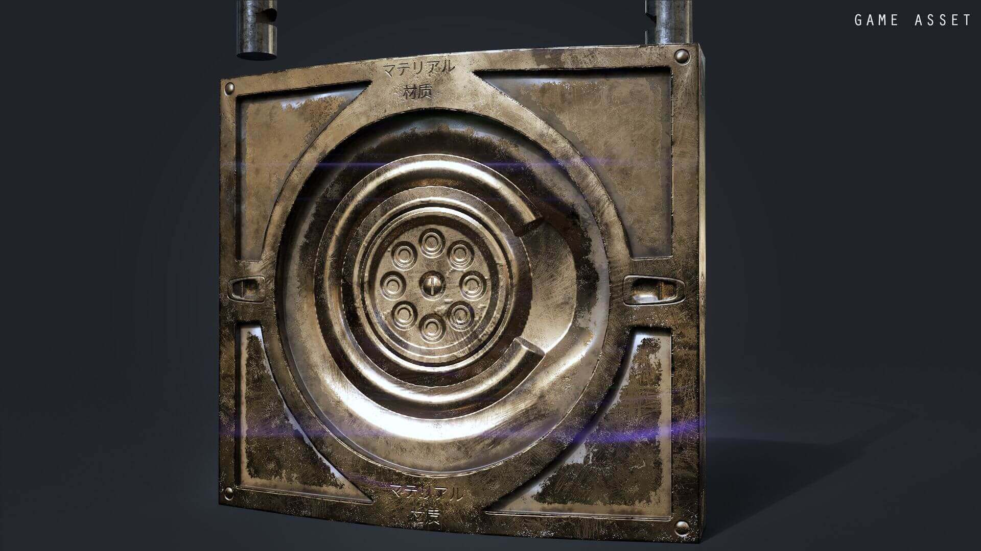 Padlock - 3D Model by akshay