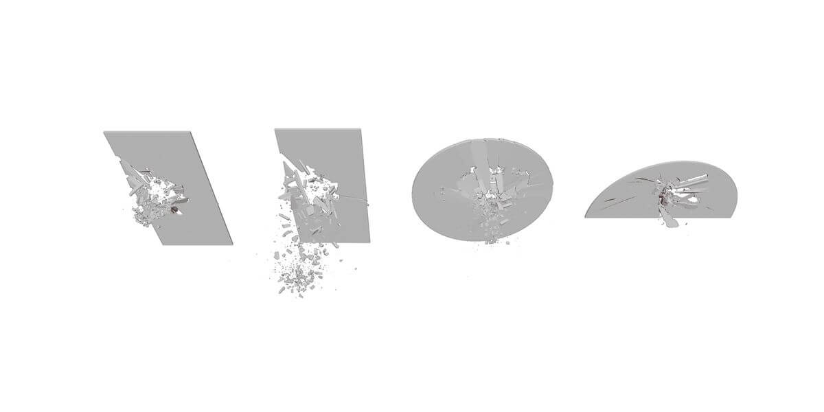 Broken Windows and Mirrors Glass 3D Models by AlaaEddineZair