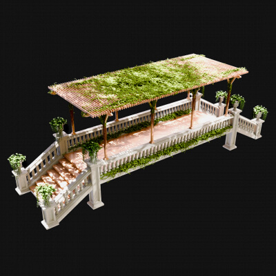 Mid Poly Models | Structures | Bridges | RenderHub