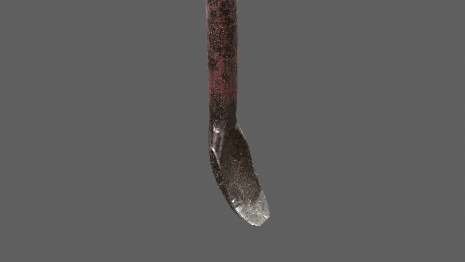 Old Crowbar 3D Model by Aladad