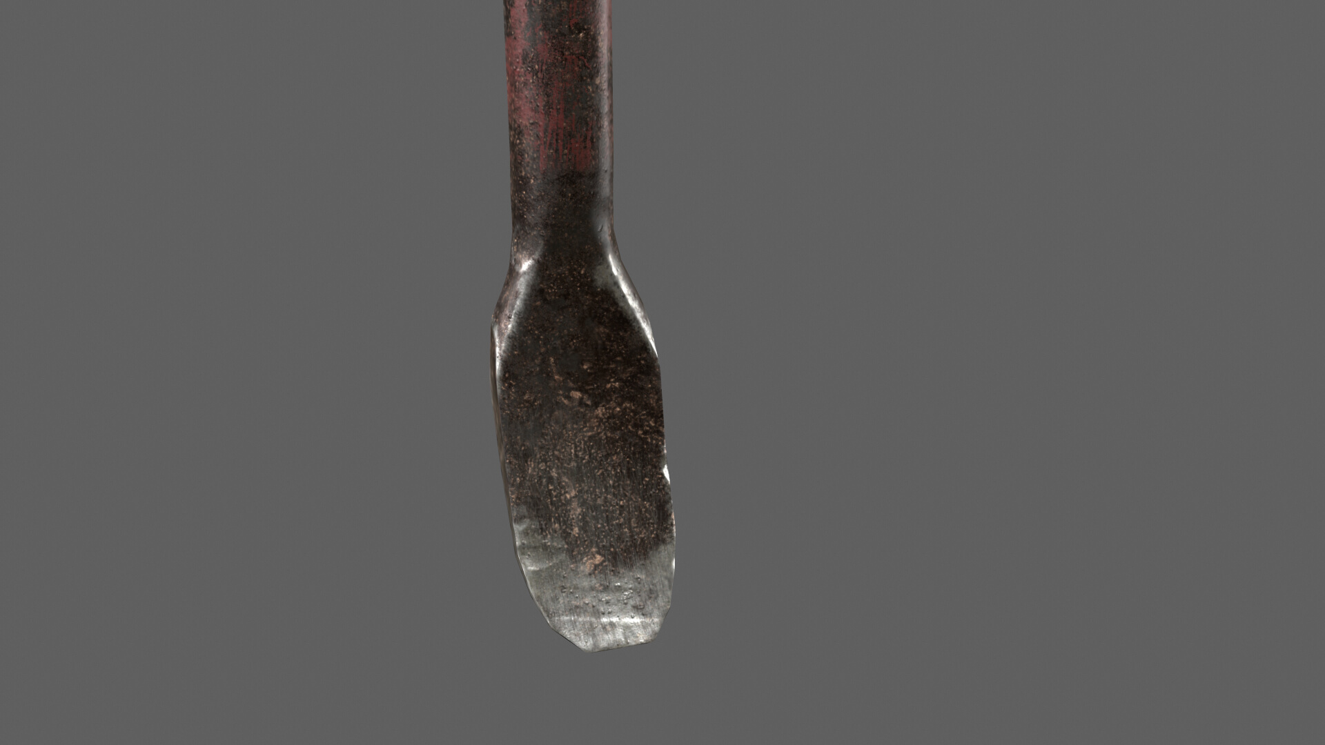 Old Crowbar 3D Model by Aladad