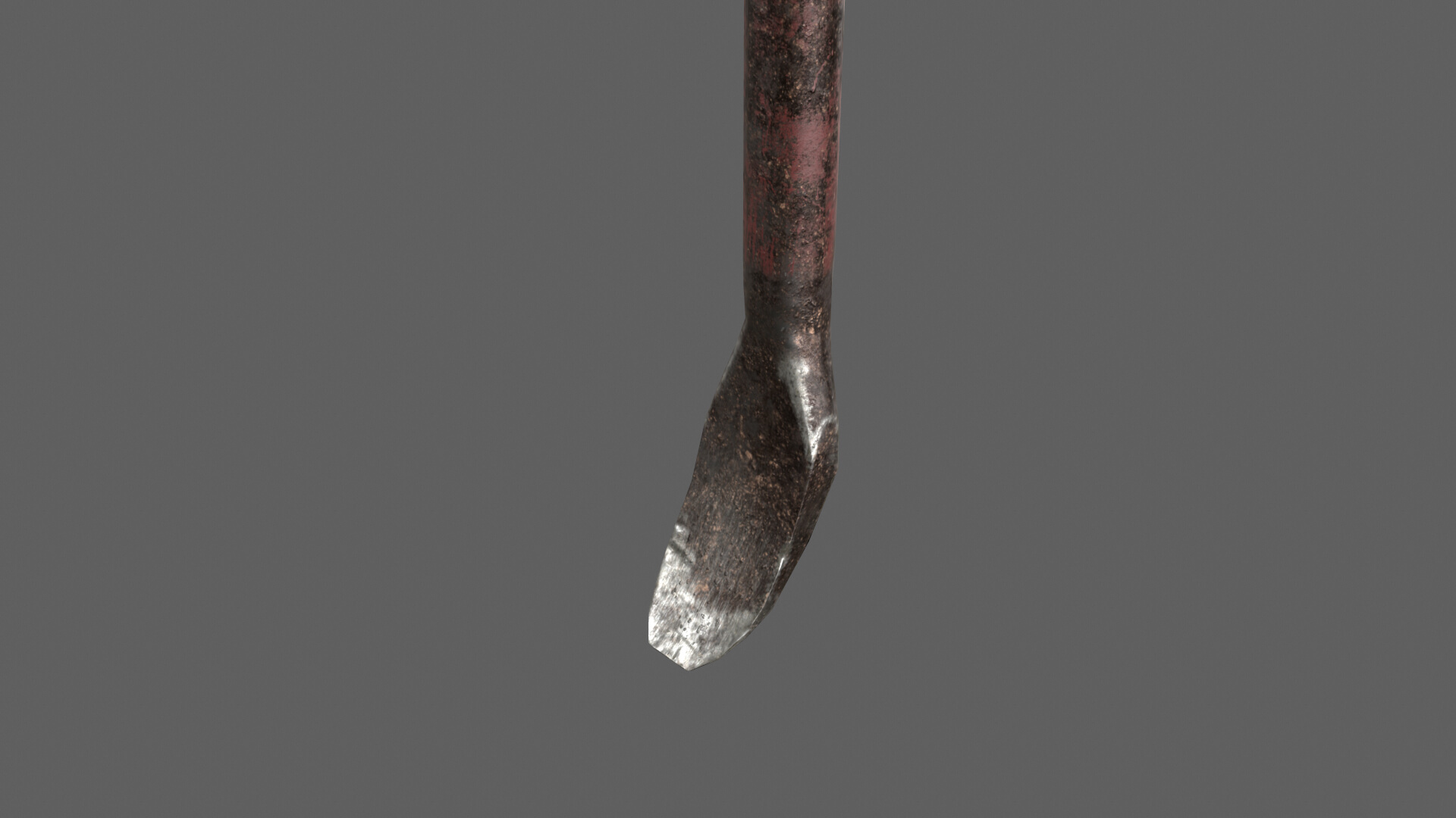 Old Crowbar 3D Model by Aladad