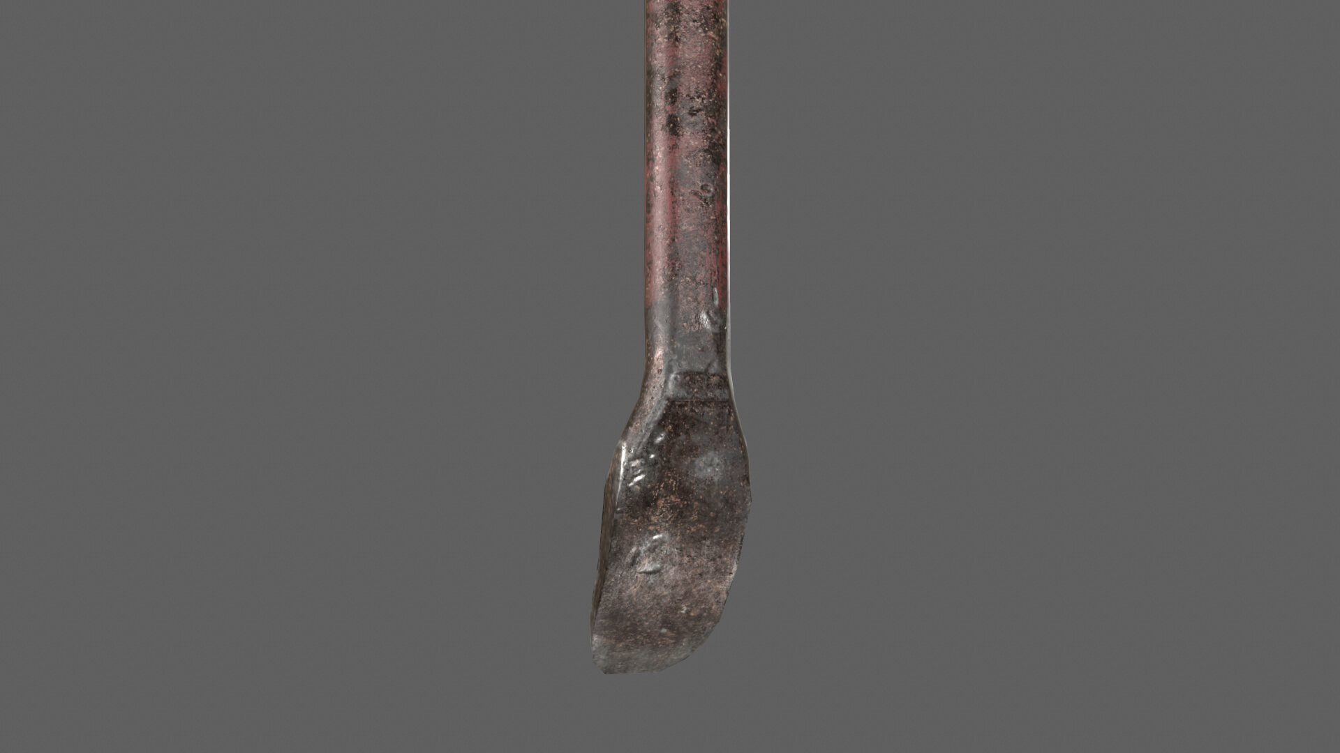 Old Crowbar 3D Model by Aladad
