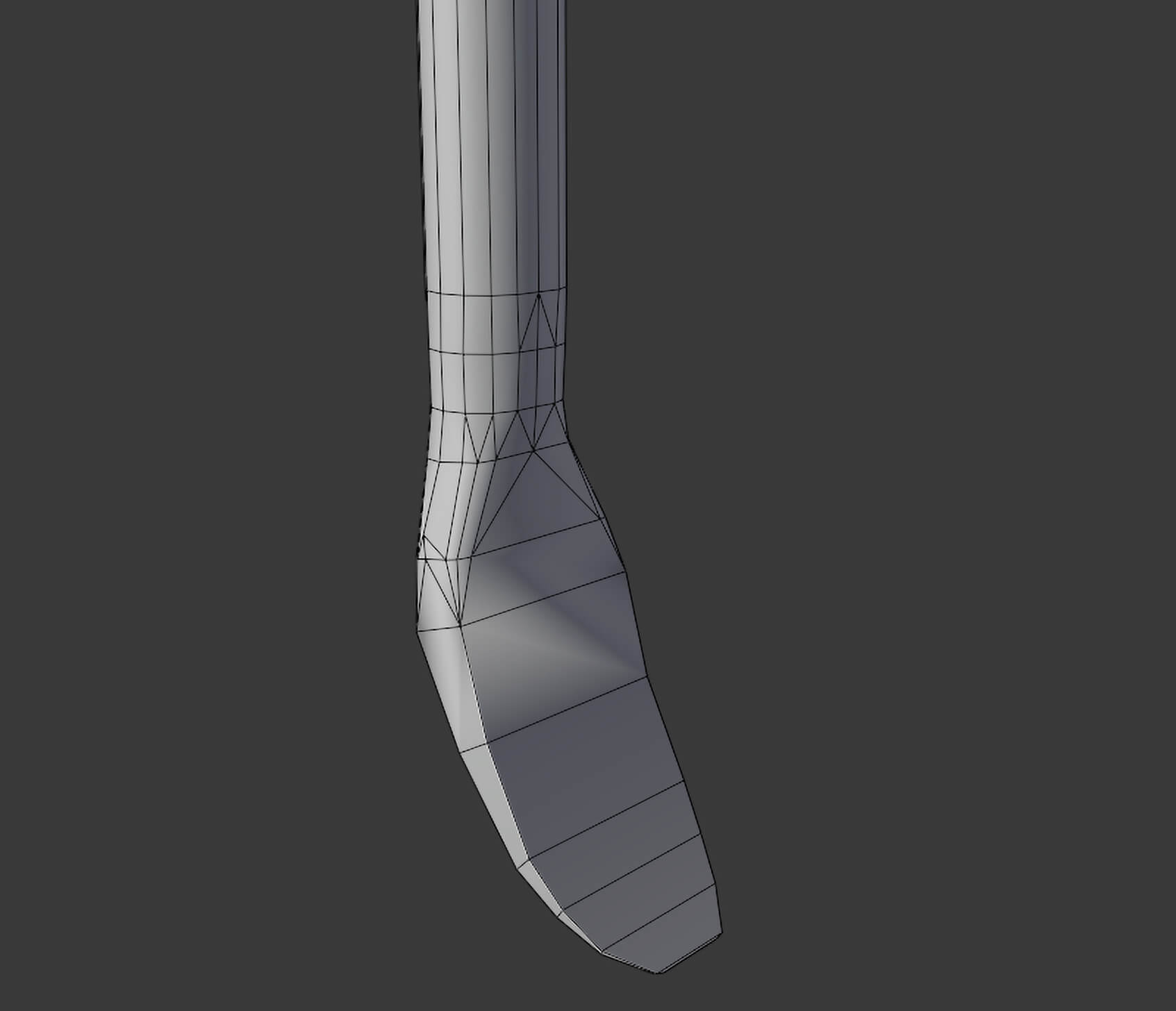 Old Crowbar 3D Model by Aladad