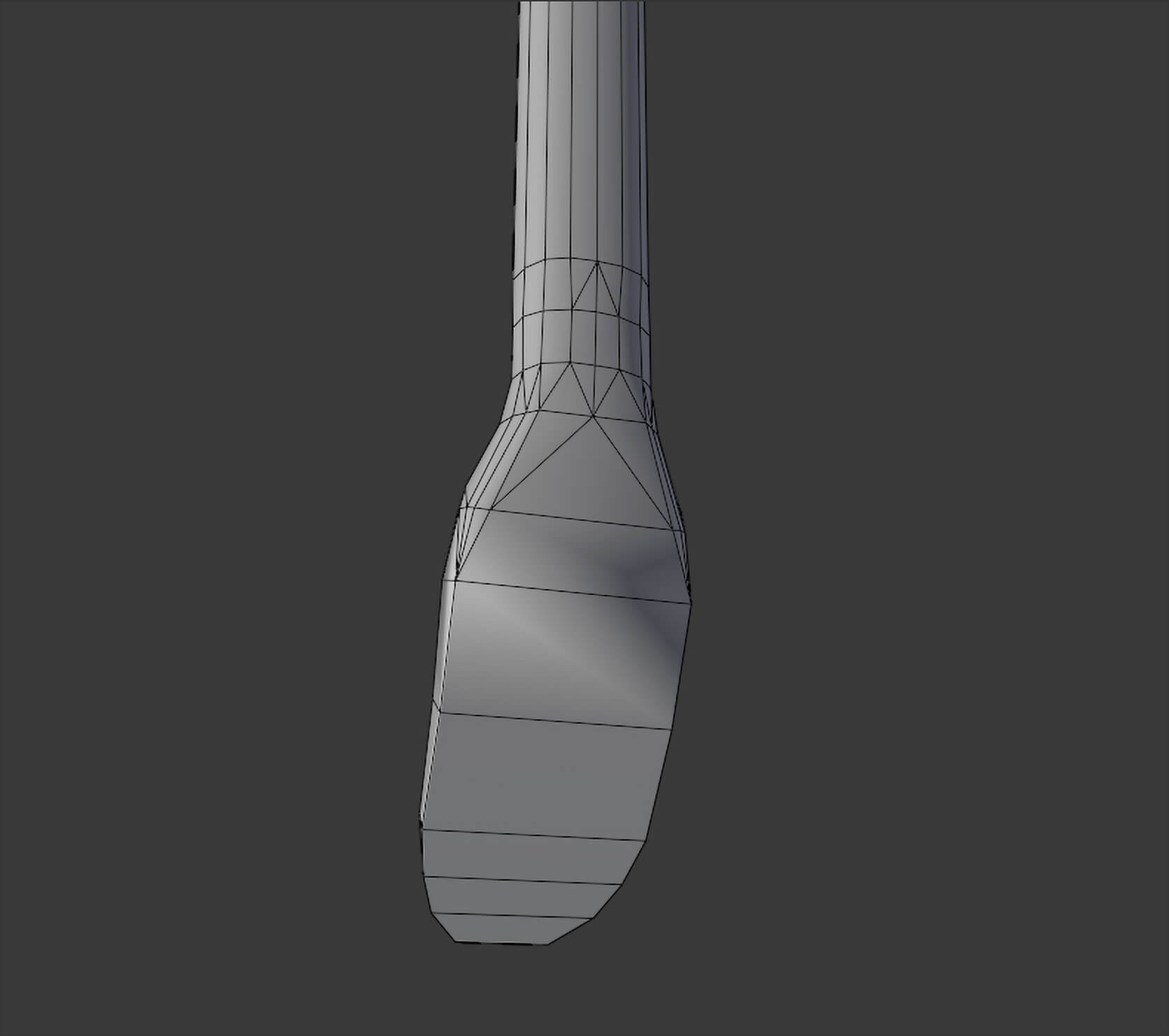 Old Crowbar 3D Model by Aladad