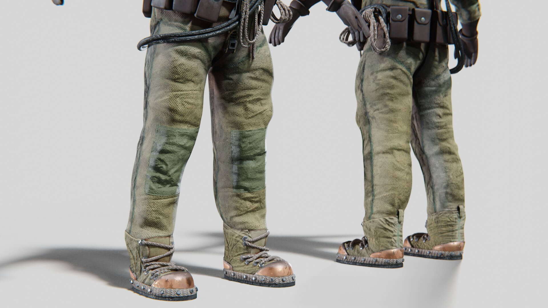 Copper Bronze Diving Suit - 3D Model by Albin